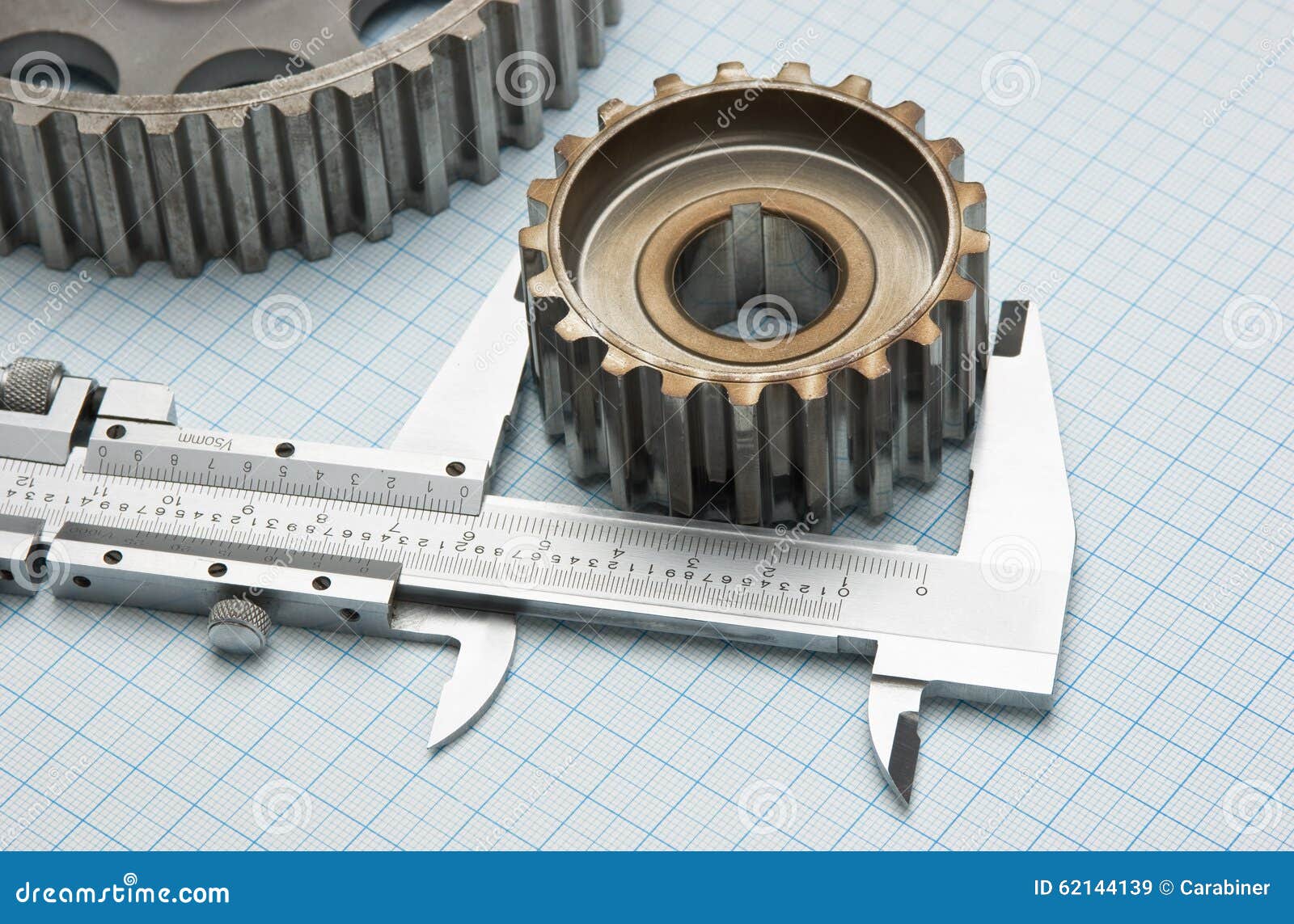 Gears and caliper stock image. Image of graph, chart - 62144139