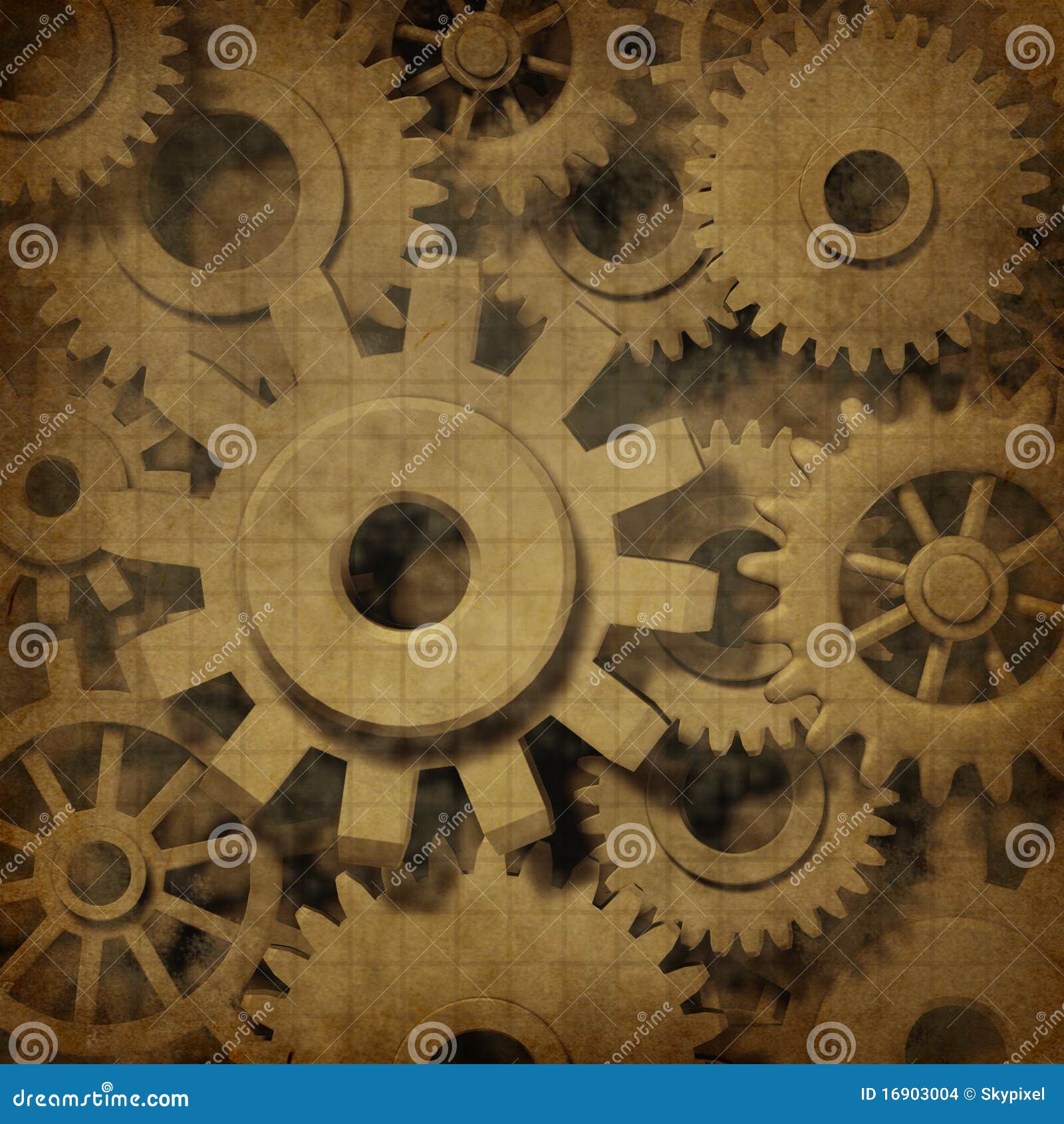 Gears And Cogs In Clockwork Watch Mechanism. Craft And Precision ...