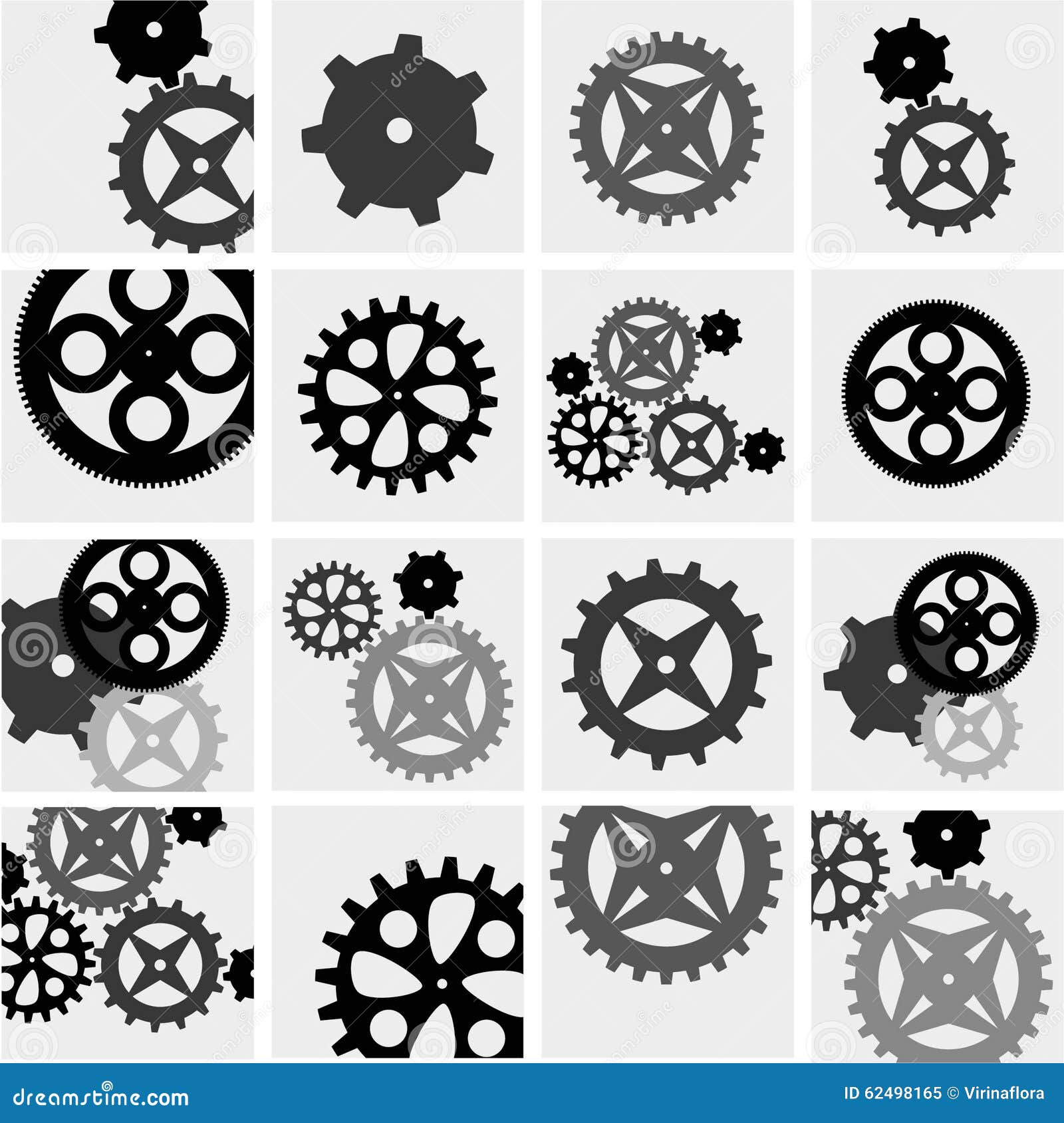 Gears and Cogs Mechanic,vector Stock Vector - Illustration of ...