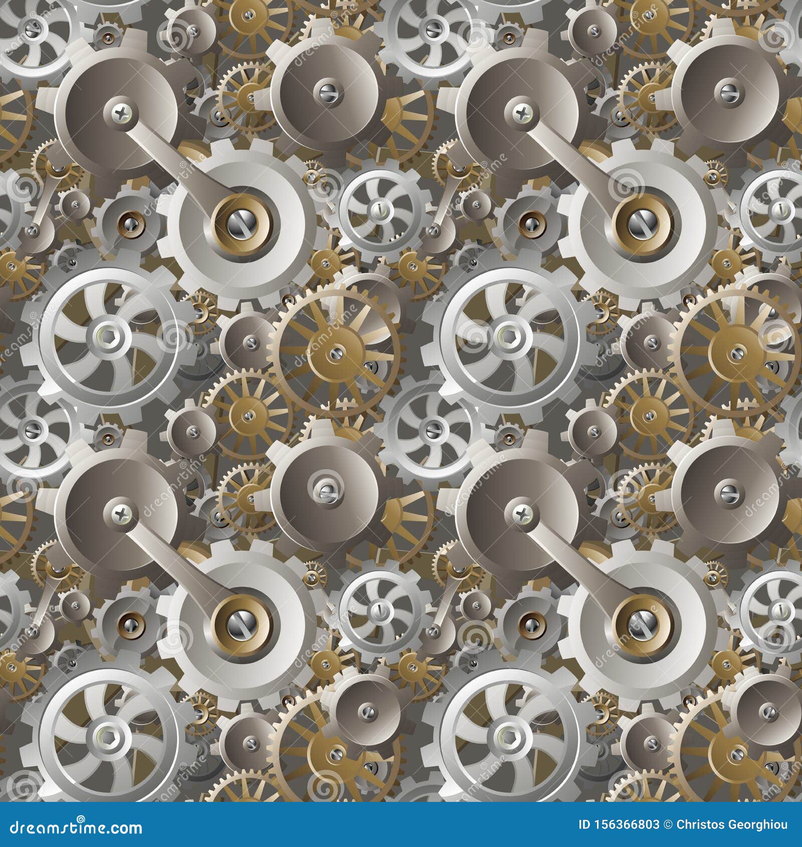 Gears and Cogs Seamless Machine Background Stock Vector - Illustration ... Gears and Cogs Seamless Machine Background Stock Vector - Illustration ...