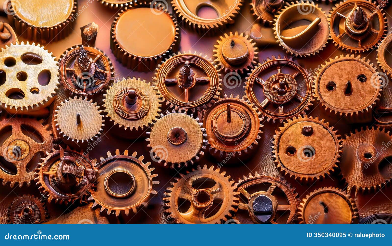 Gears and Cogs, Symbolizing Mechanics, Movement and Interconnected ...