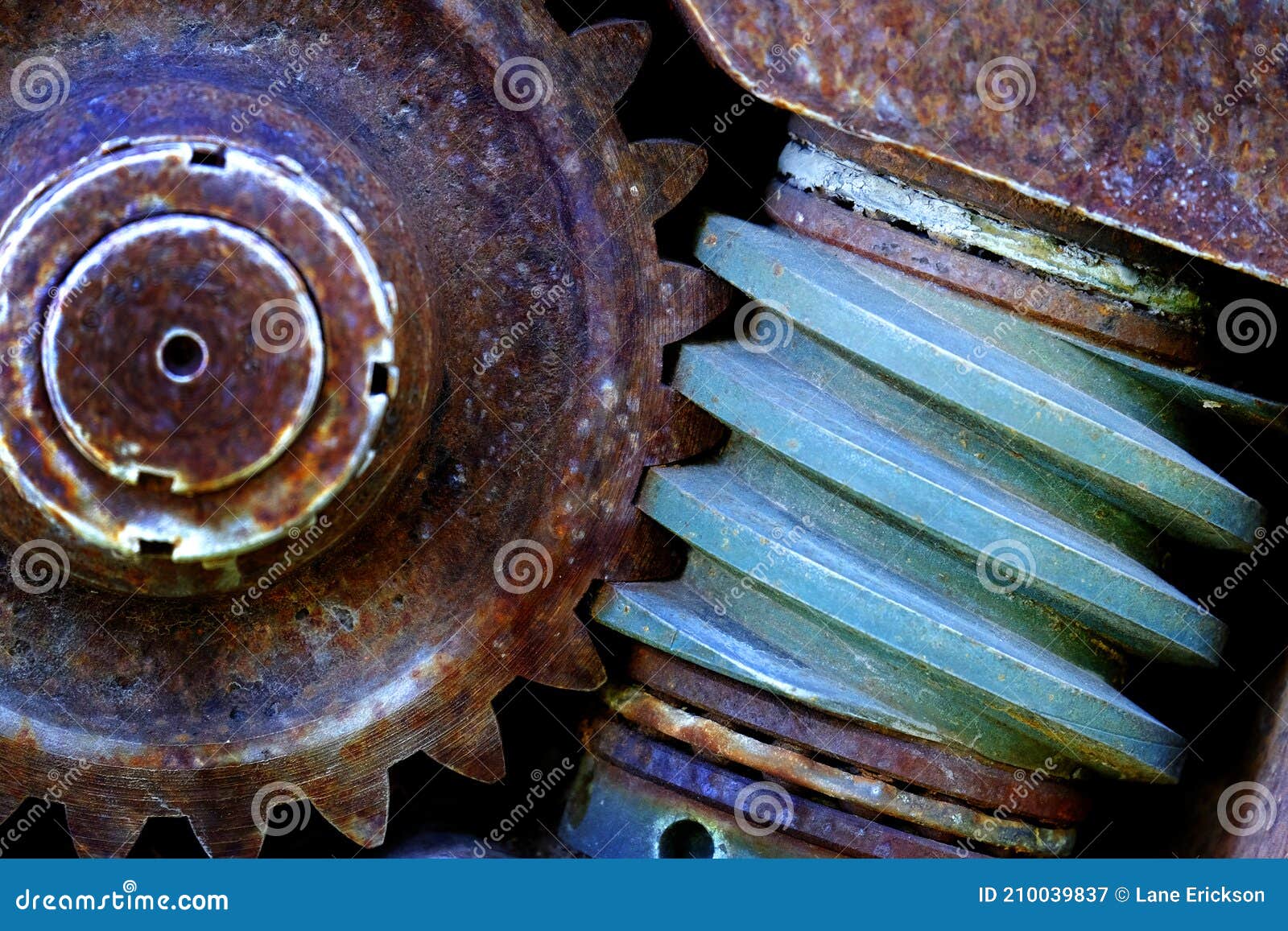 Gears Cogs with Teeth Motor Power Equipment Stock Image - Image of ...