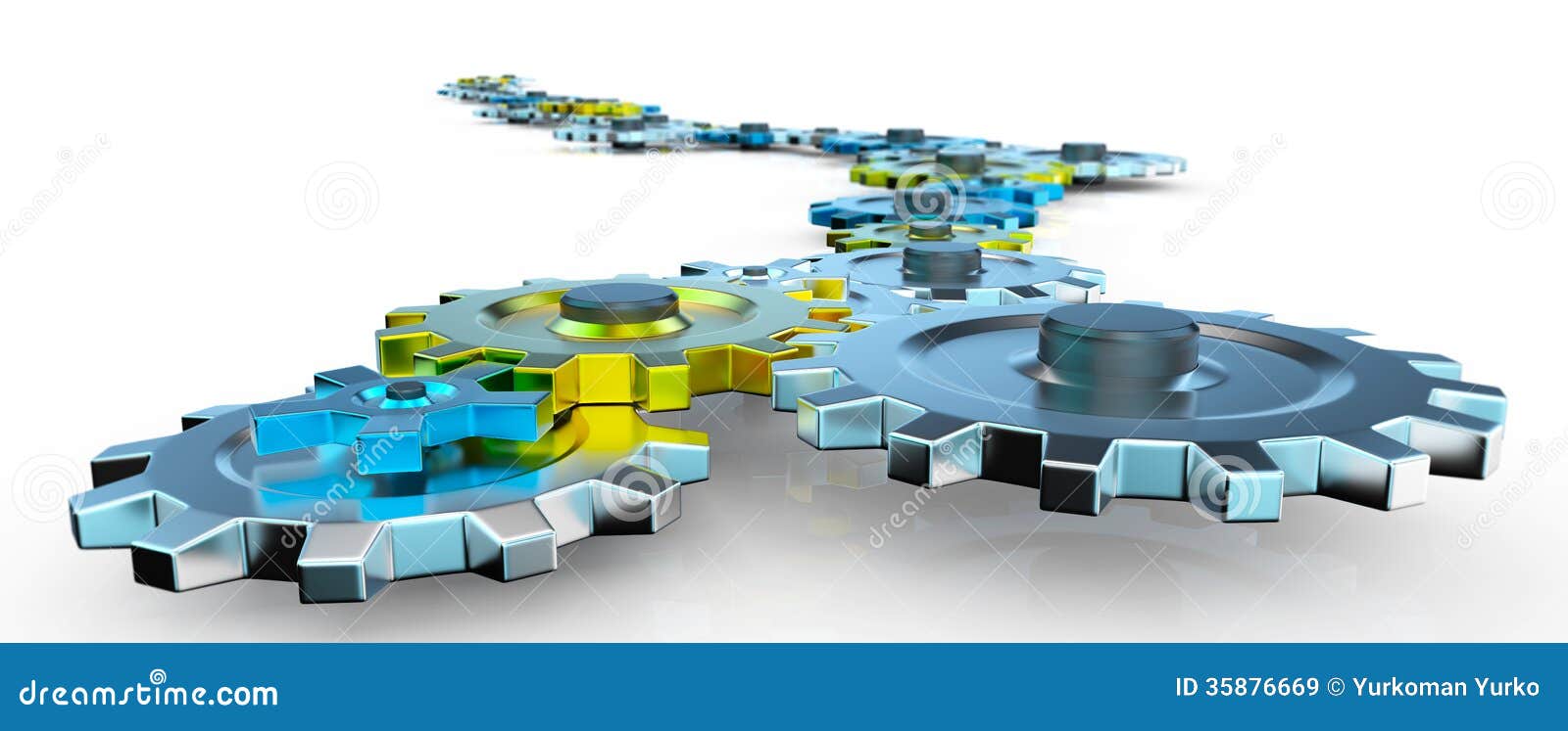 Gears stock image. Illustration of function, cooperation - 35876669