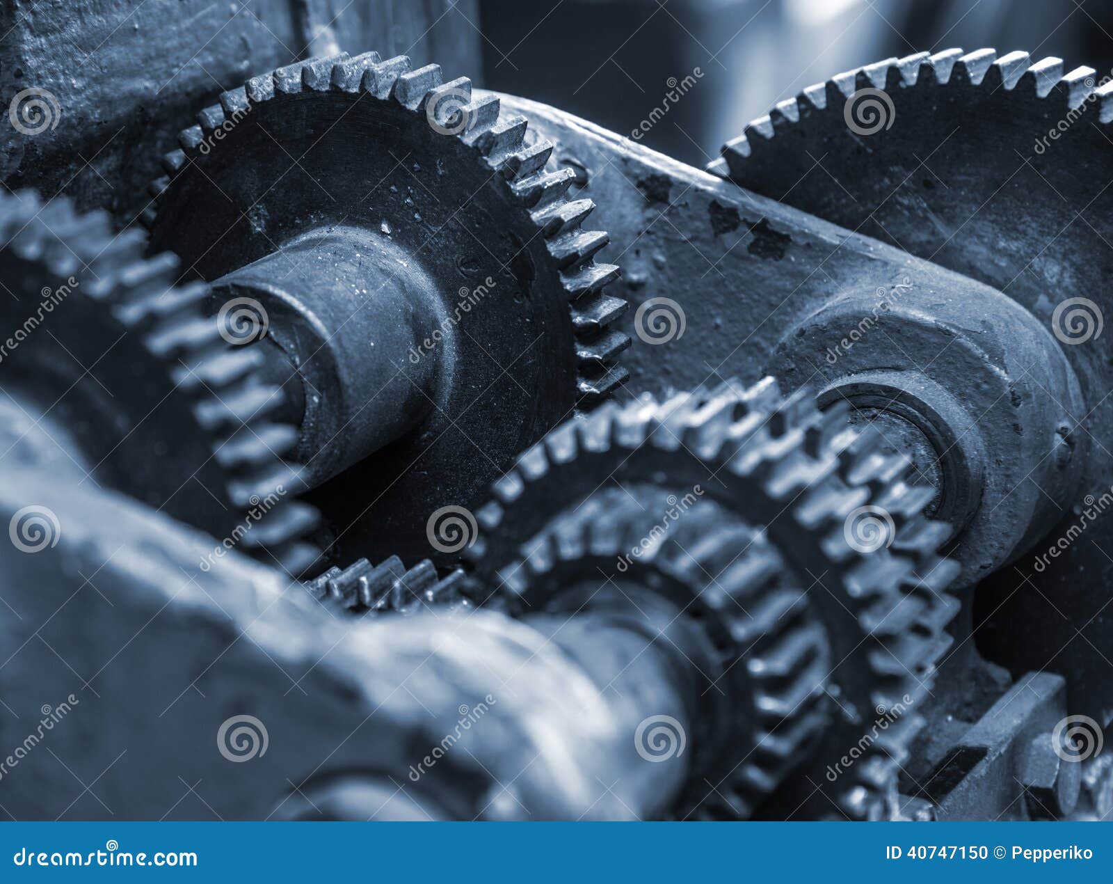 Gears construction stock photo. Image of equipment, iron - 40747150
