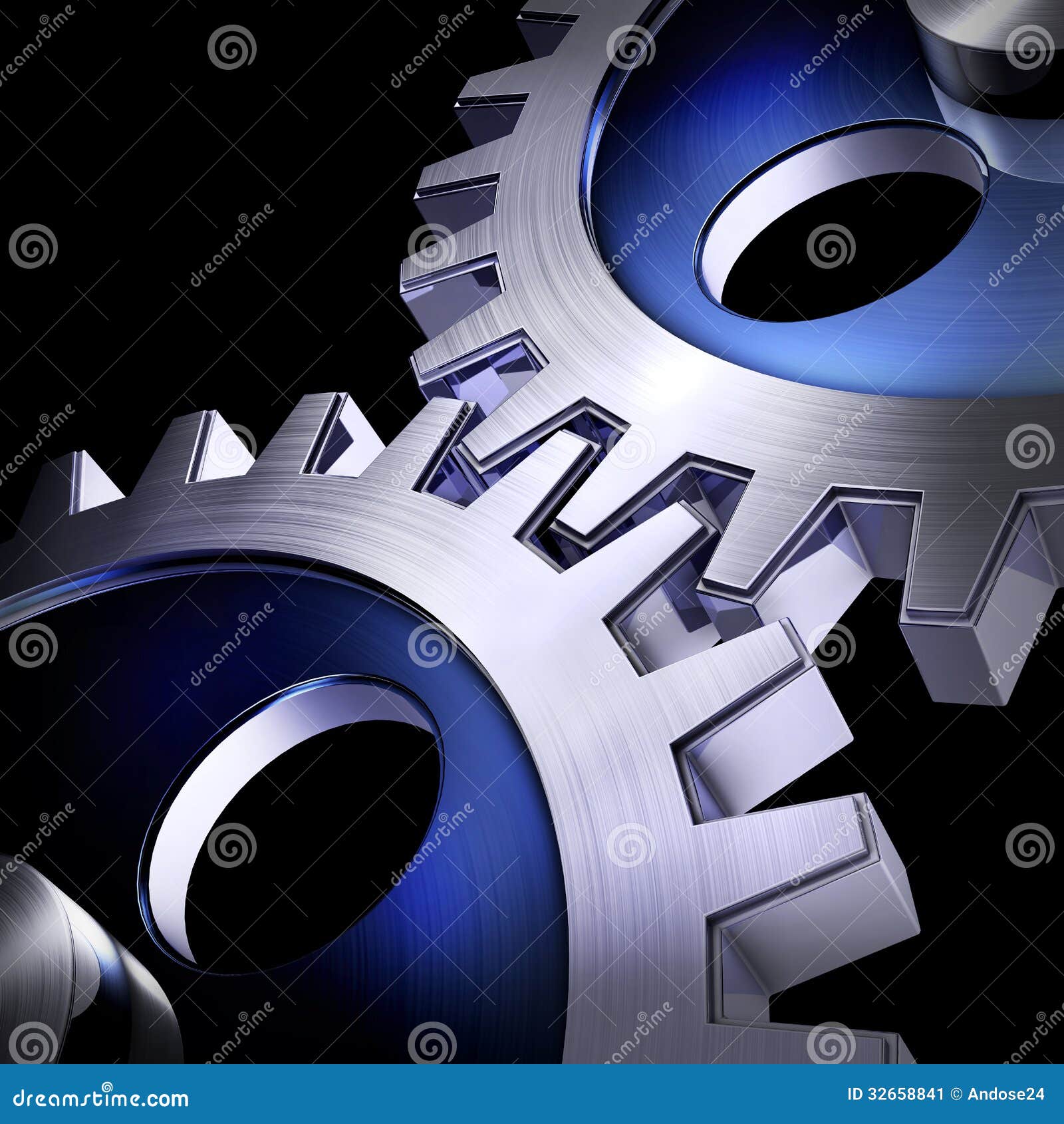Gears stock illustration. Illustration of engineering - 32658841