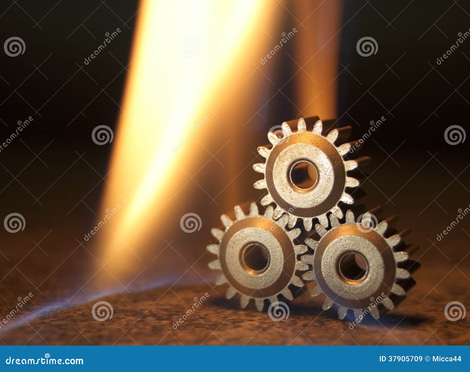 Gears and fire stock image. Image of drivetrain, industry - 37905709
