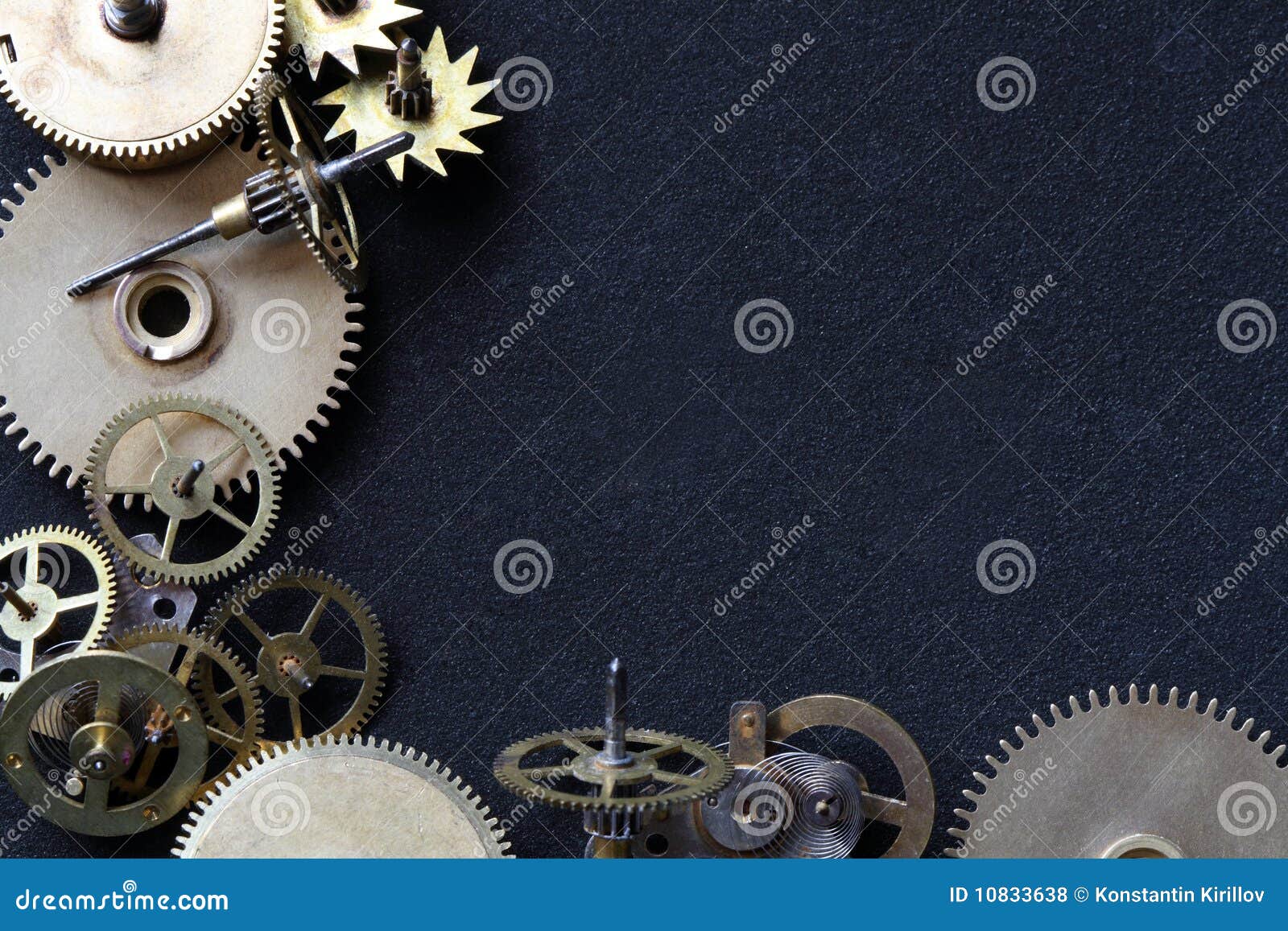 Gears Frame stock photo. Image of clockworks, backgrounds - 10833638