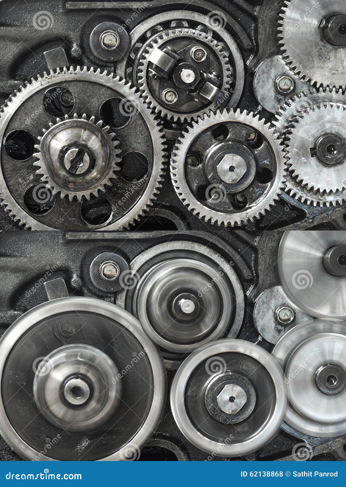 Gears gyrate set stock photo. Image of collaboration - 62138868