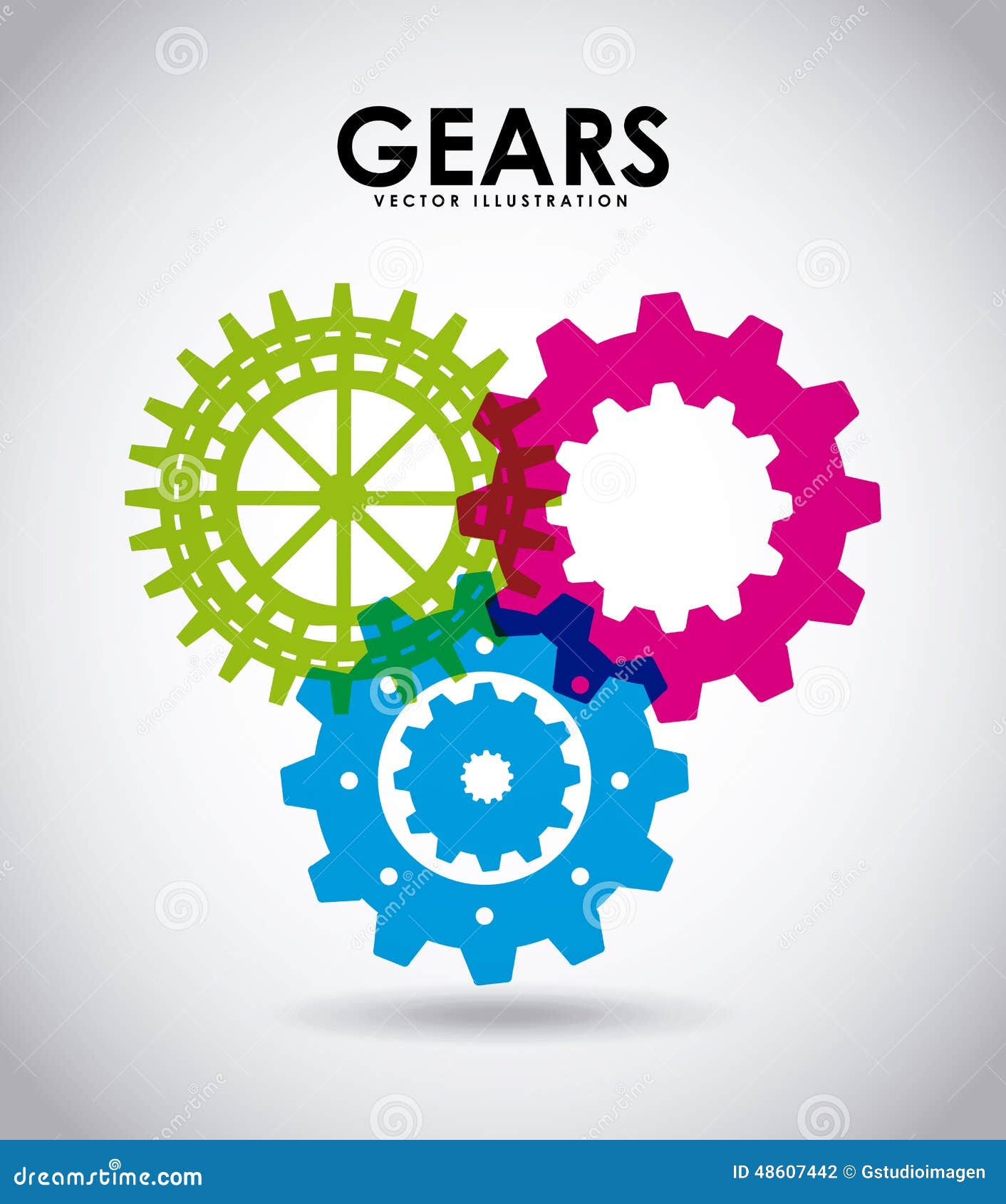 Gears icon stock illustration. Illustration of community - 48607442