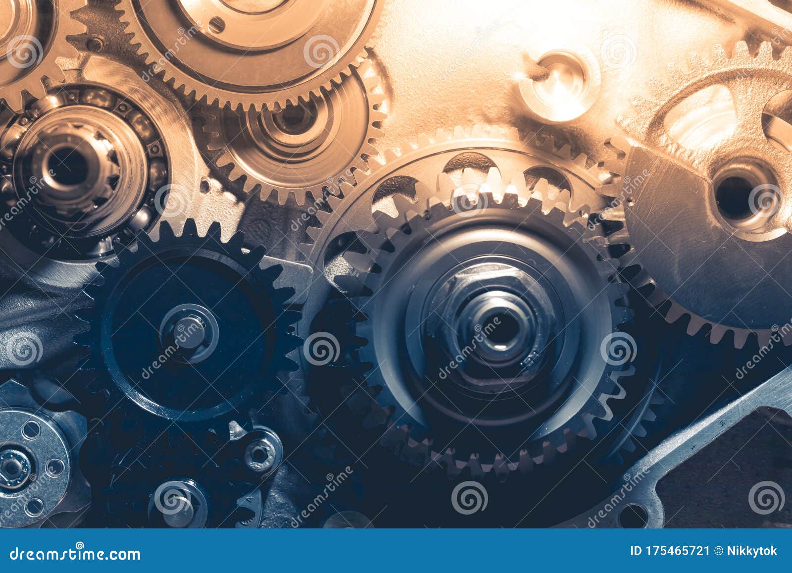 Gears Industrial Background Royalty-Free Stock Photo | CartoonDealer ...