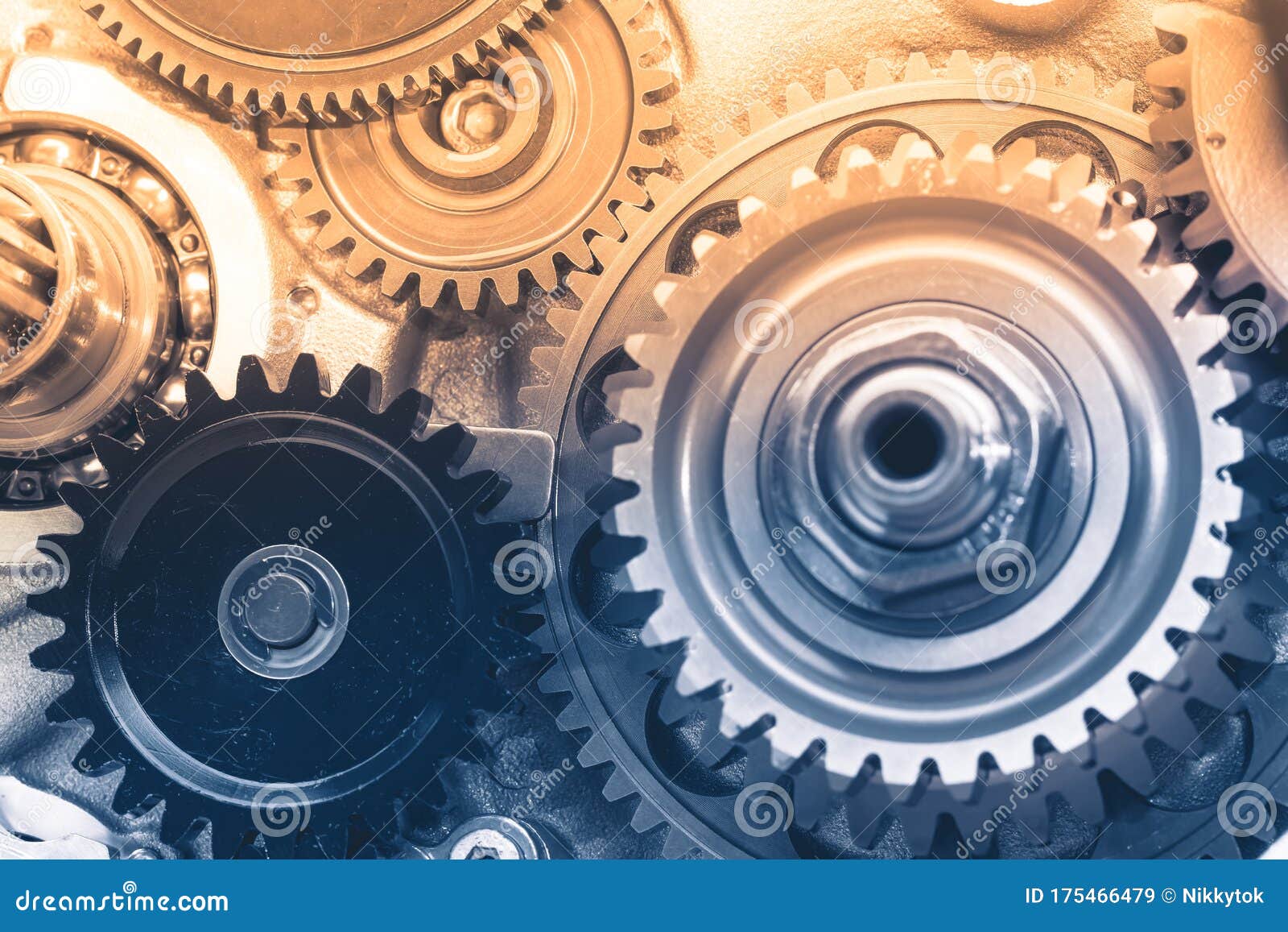 Gears Industrial Background Royalty-Free Stock Photo | CartoonDealer ...