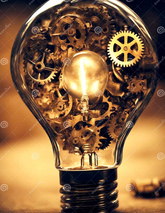 Gears Lightbulb Problem Solving Creative Cogs Symbolizing a Thinking ... Gears Lightbulb Problem Solving Creative Cogs Symbolizing a Thinking ...