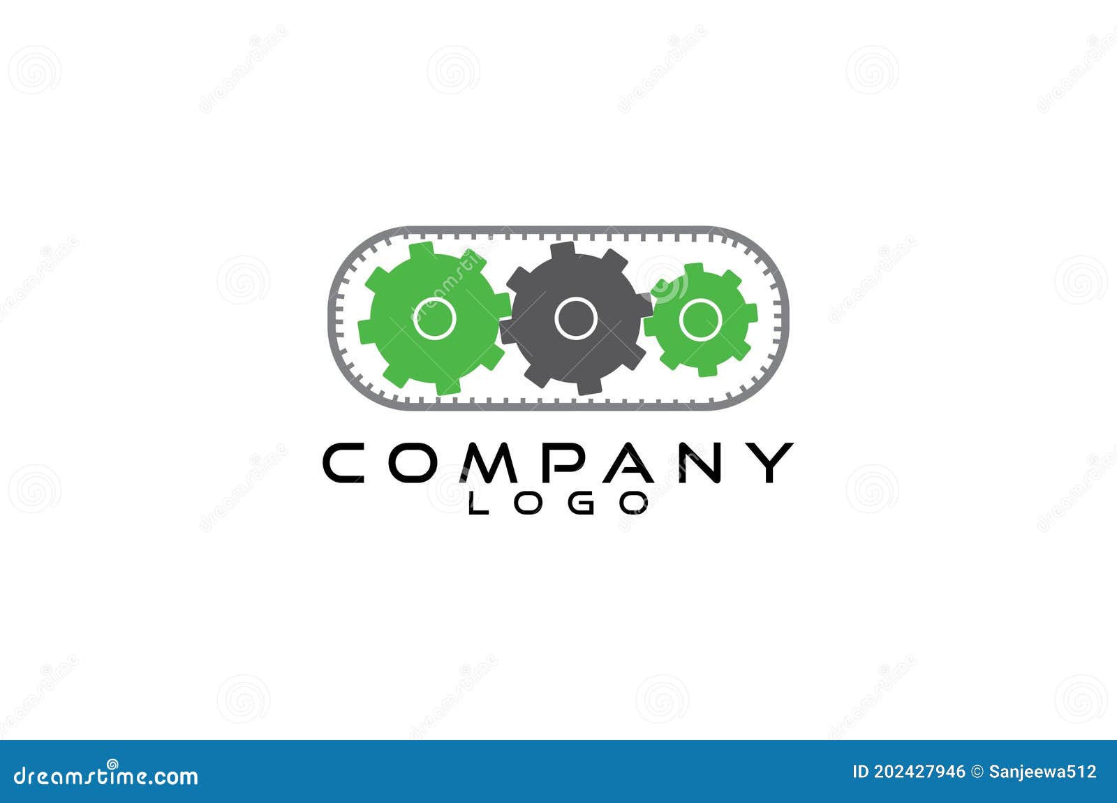 Gears logo design vector stock vector. Illustration of branding - 202427946