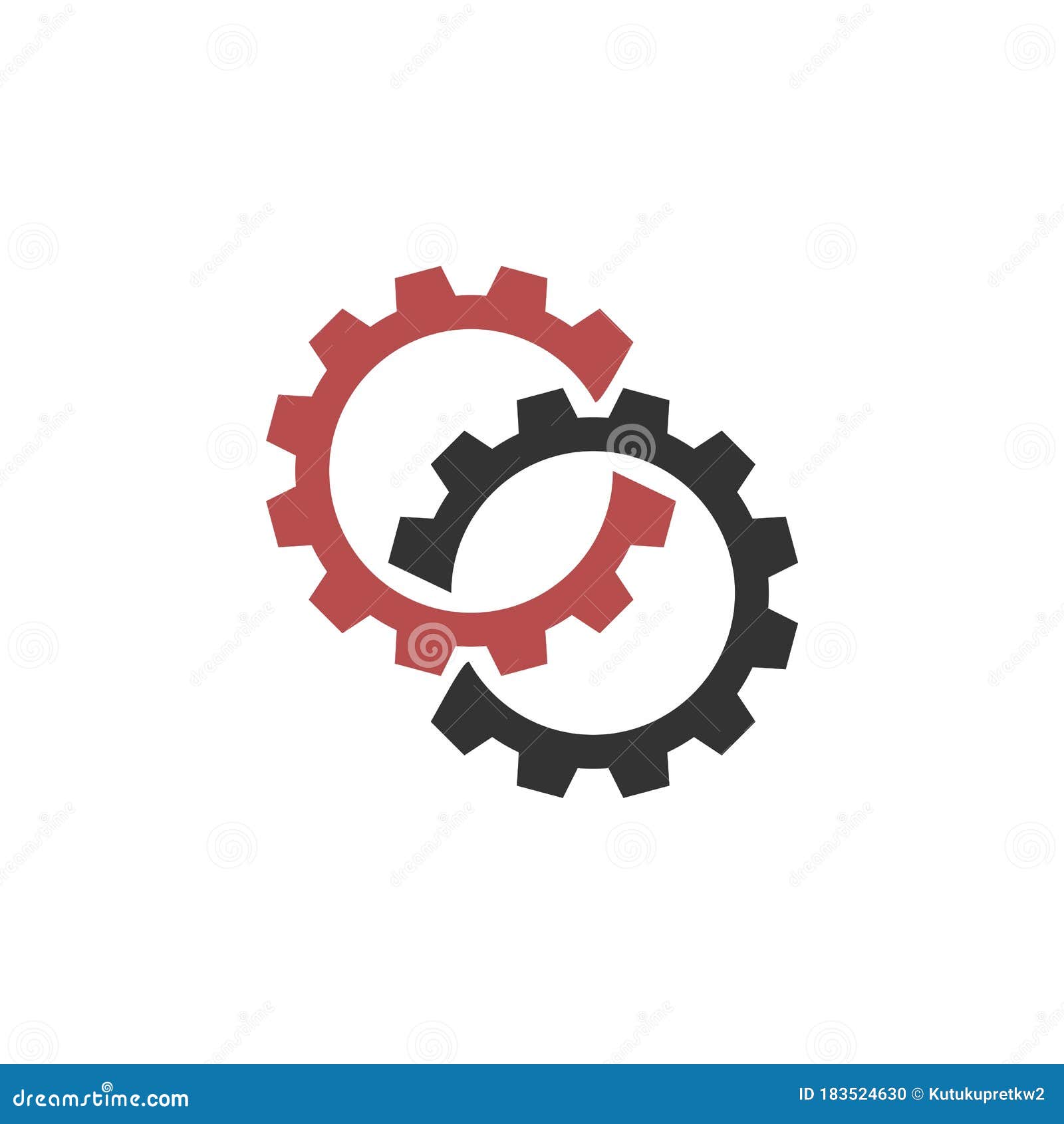 Gears Logo Template Illustration Design. Vector EPS 10 Stock Vector ...