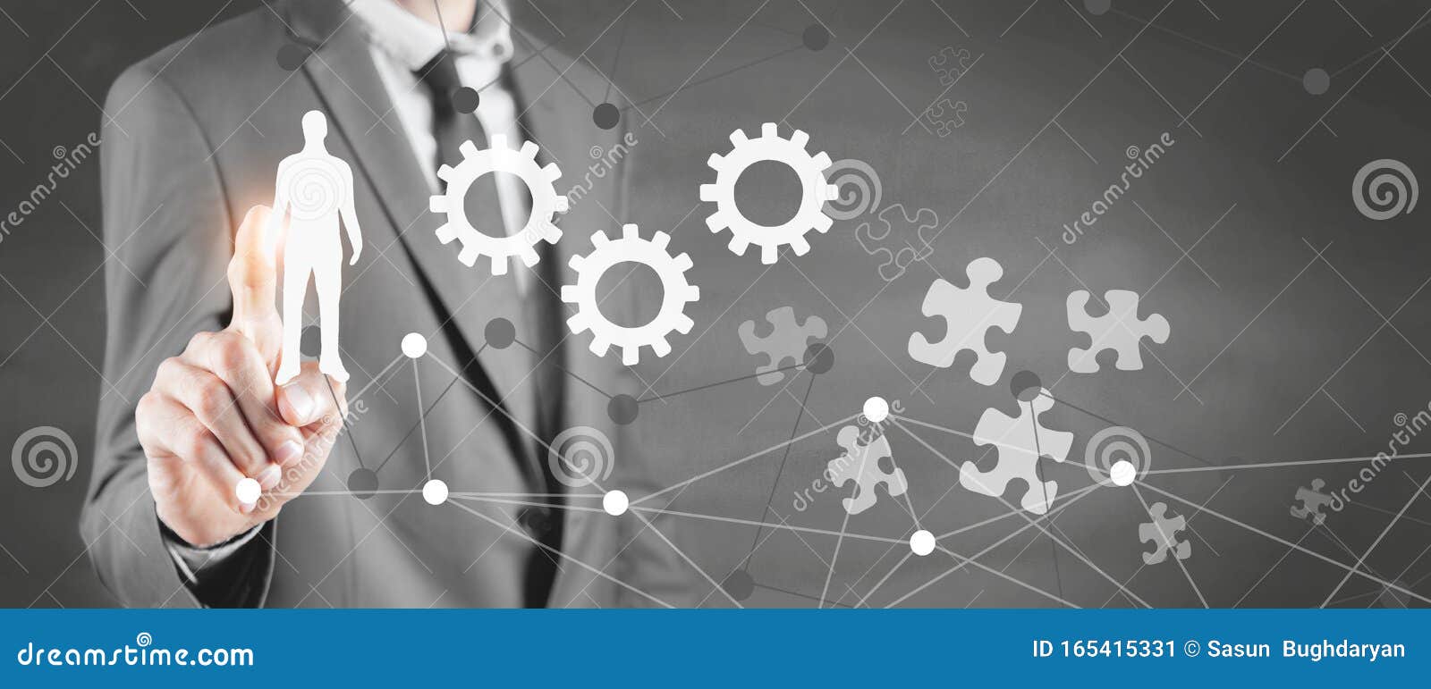 Gears Mechanism Concept. New Internet Web Technolog Stock Image - Image ...