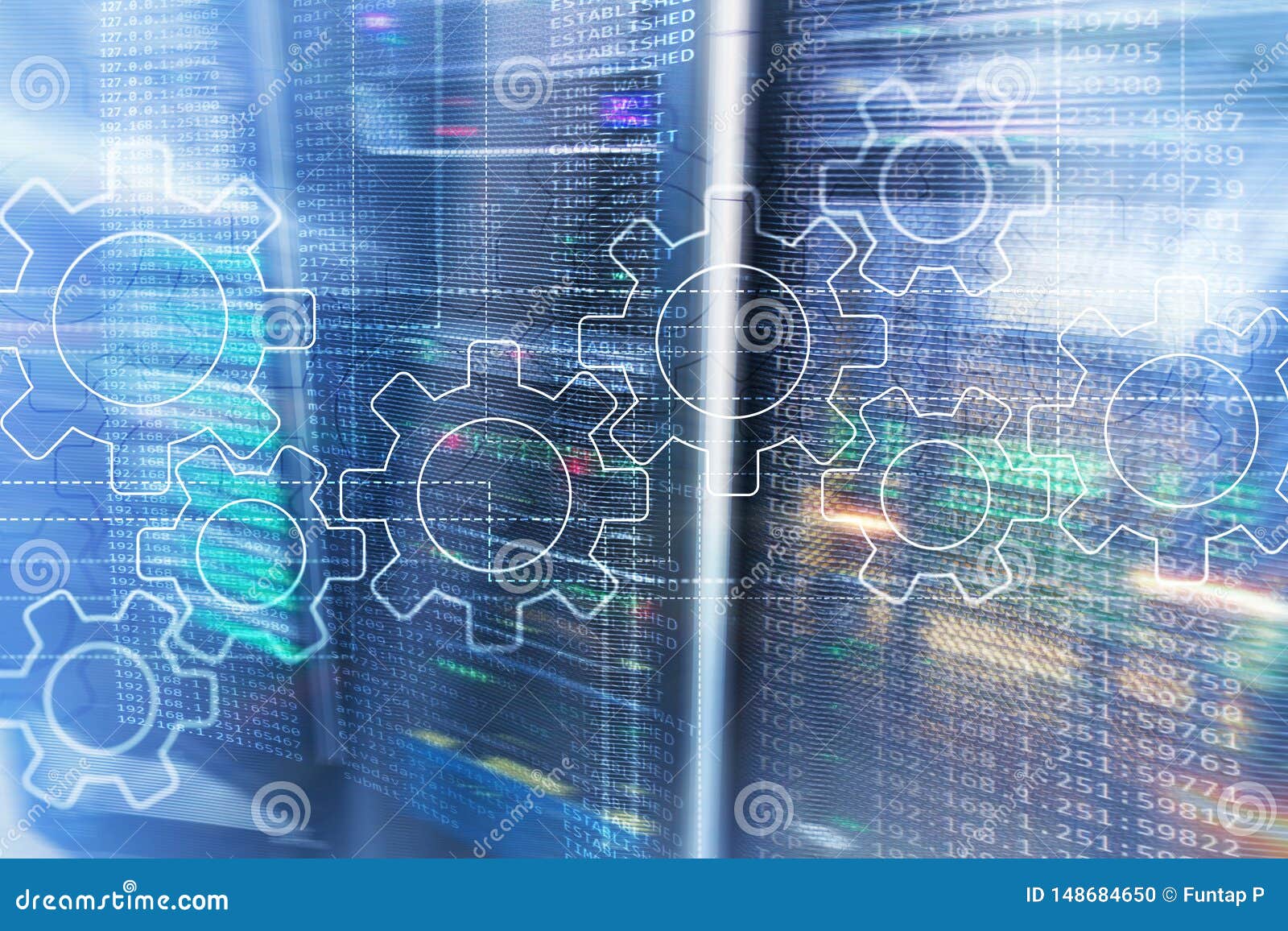 Gears Mechanism, Digital Transformation, Data Integration and Digital ...