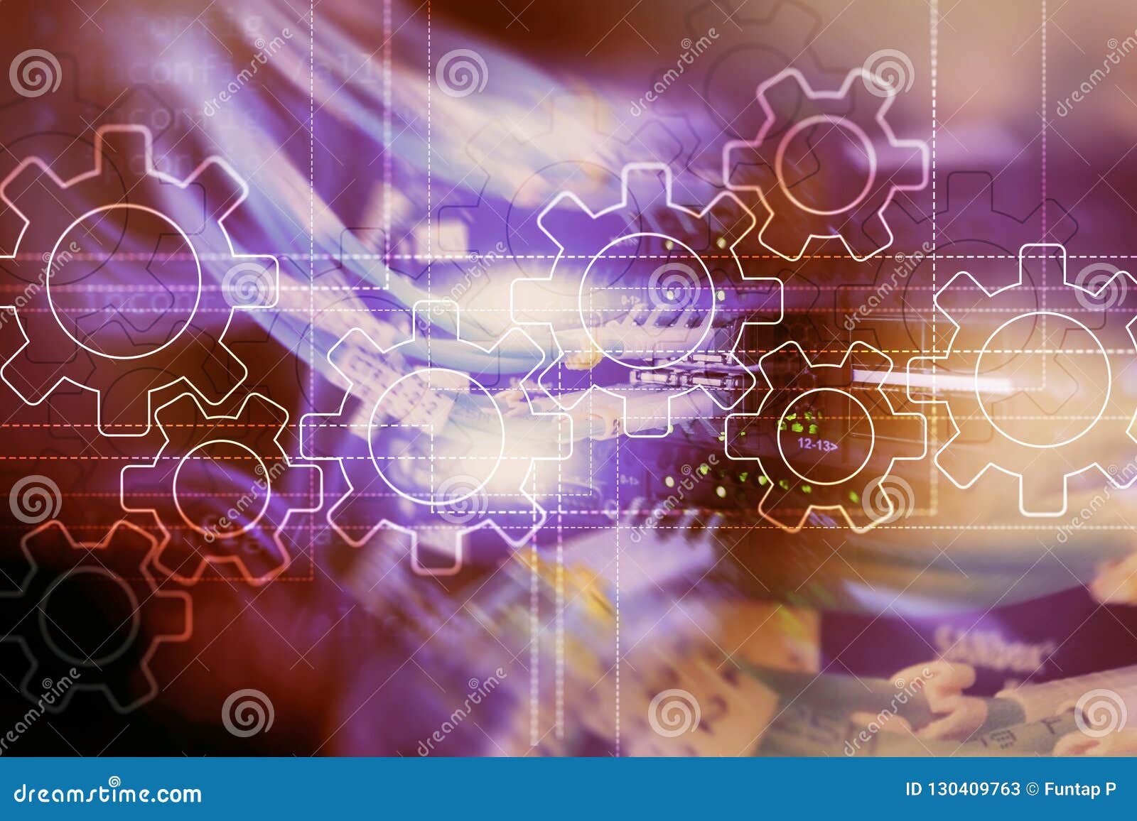 Gears Mechanism, Digital Transformation, Data Integration and Digital ...