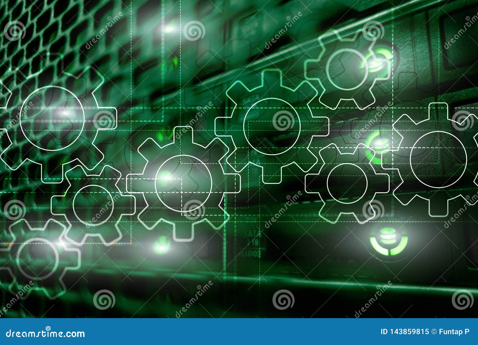Gears Mechanism, Digital Transformation, Data Integration and Digital ...