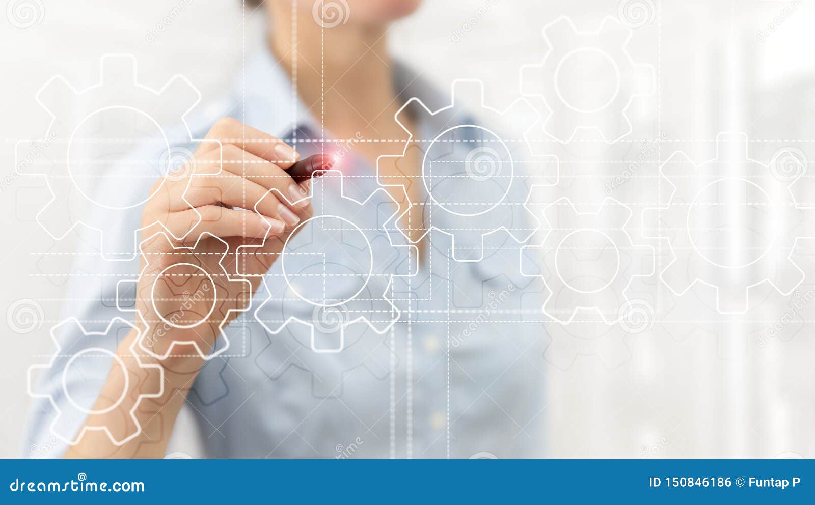 Gears Mechanism, Digital Transformation, Data Integration and Digital ...