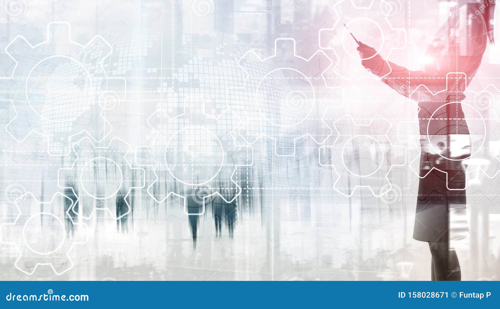 Gears Mechanism, Digital Transformation, Data Integration and Digital ...