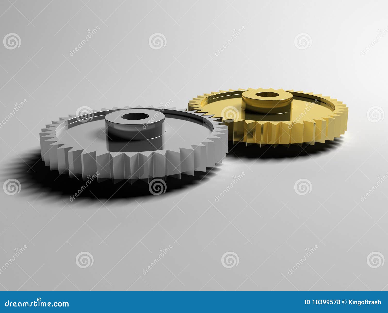 Gears in mesh stock illustration. Illustration of repair - 10399578