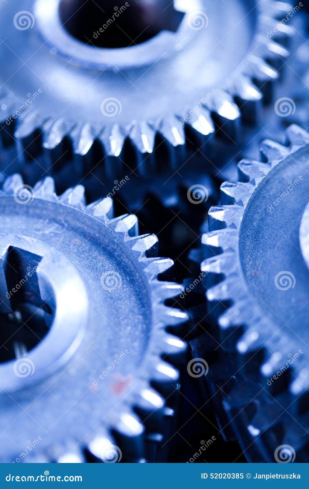Gears Meshing Together, Technic Concept Stock Image - Image of gear ...