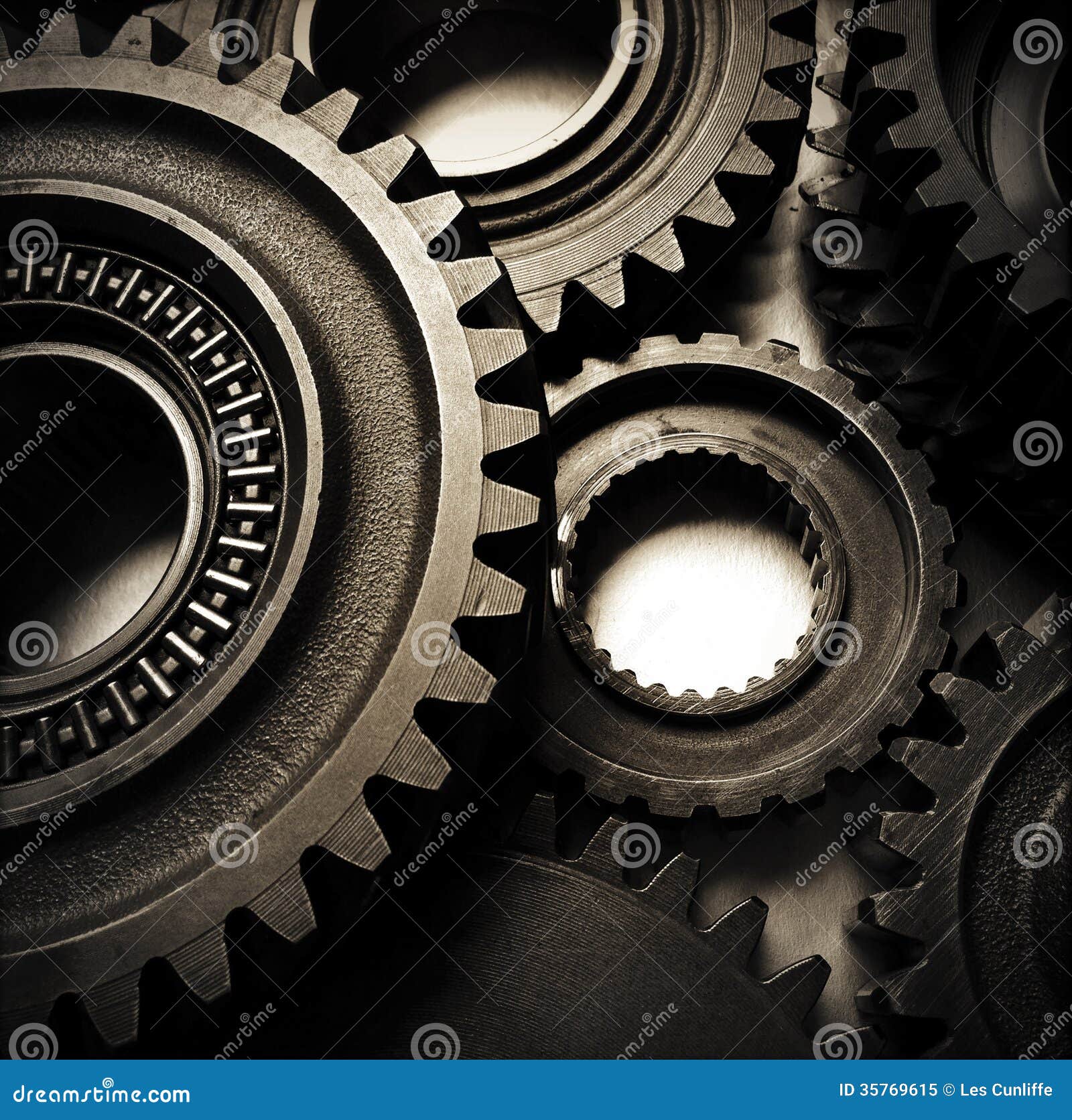 Gears stock image. Image of industry, industrial, mechanism - 35769615