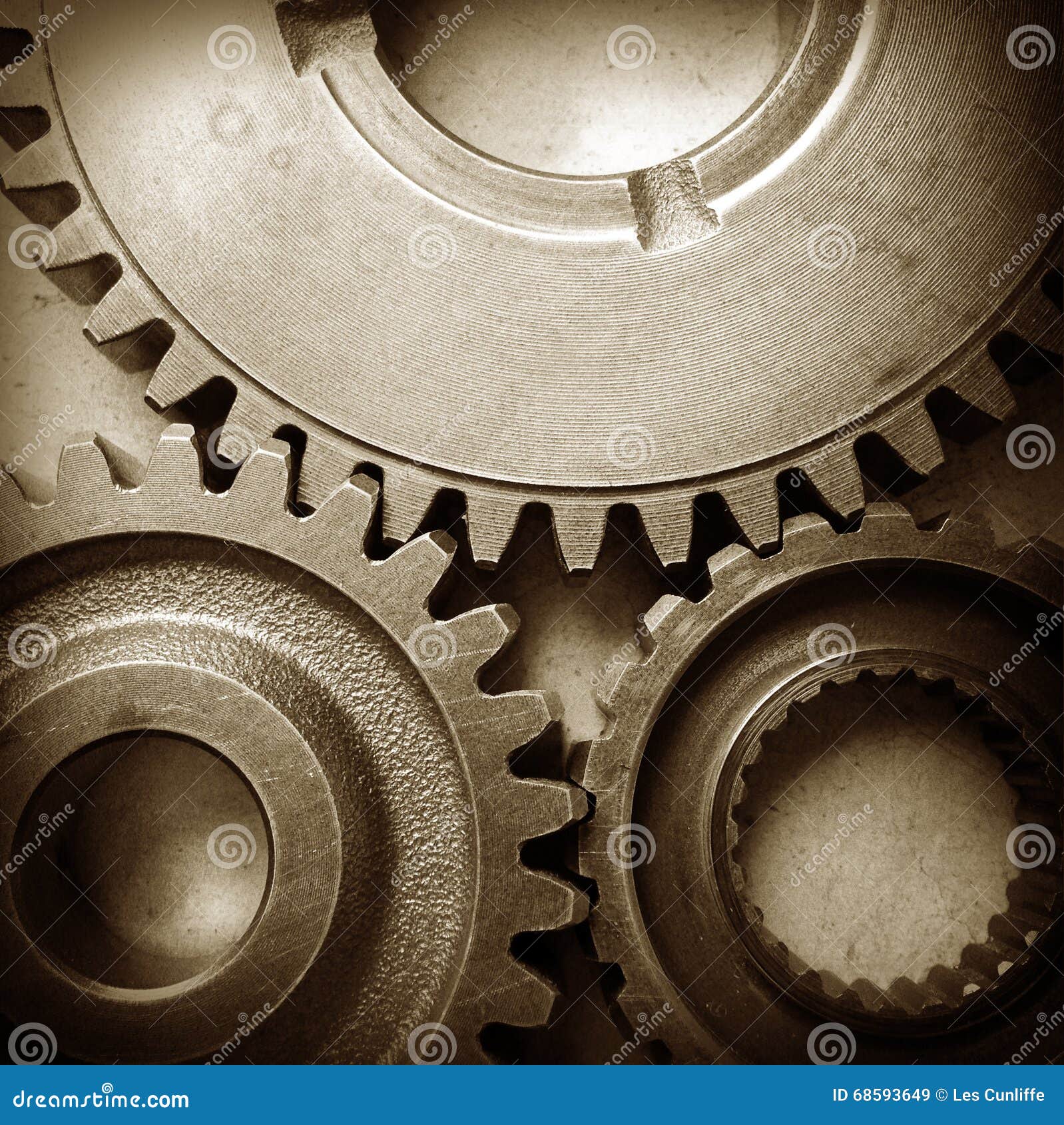 Gears stock image. Image of macro, cogs, metal, engineering - 68593649