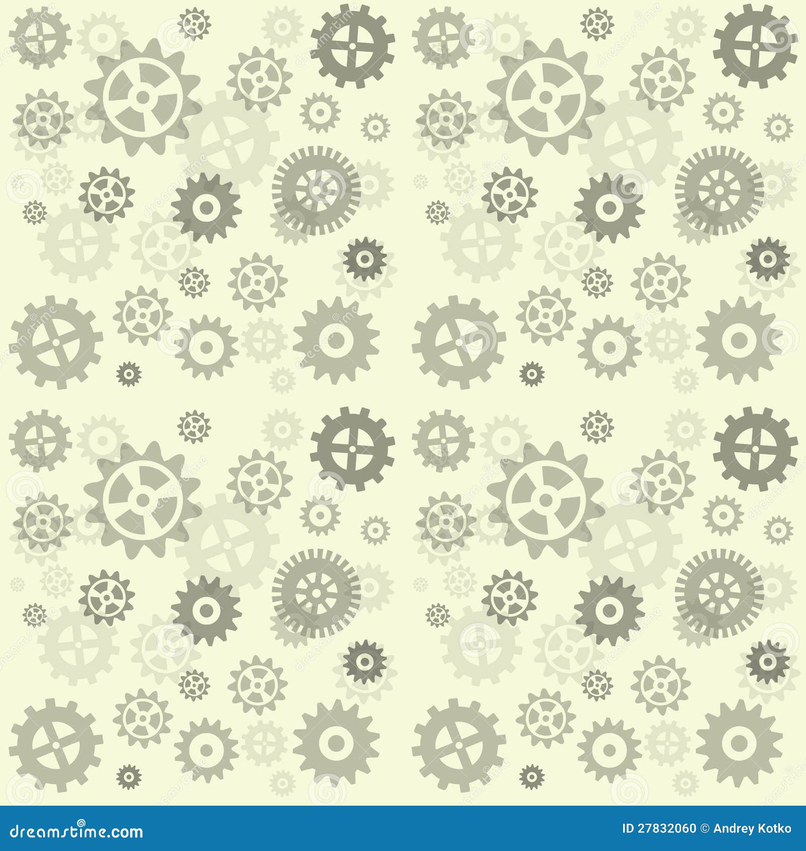 Gears pattern. stock vector. Illustration of spin, design - 27832060