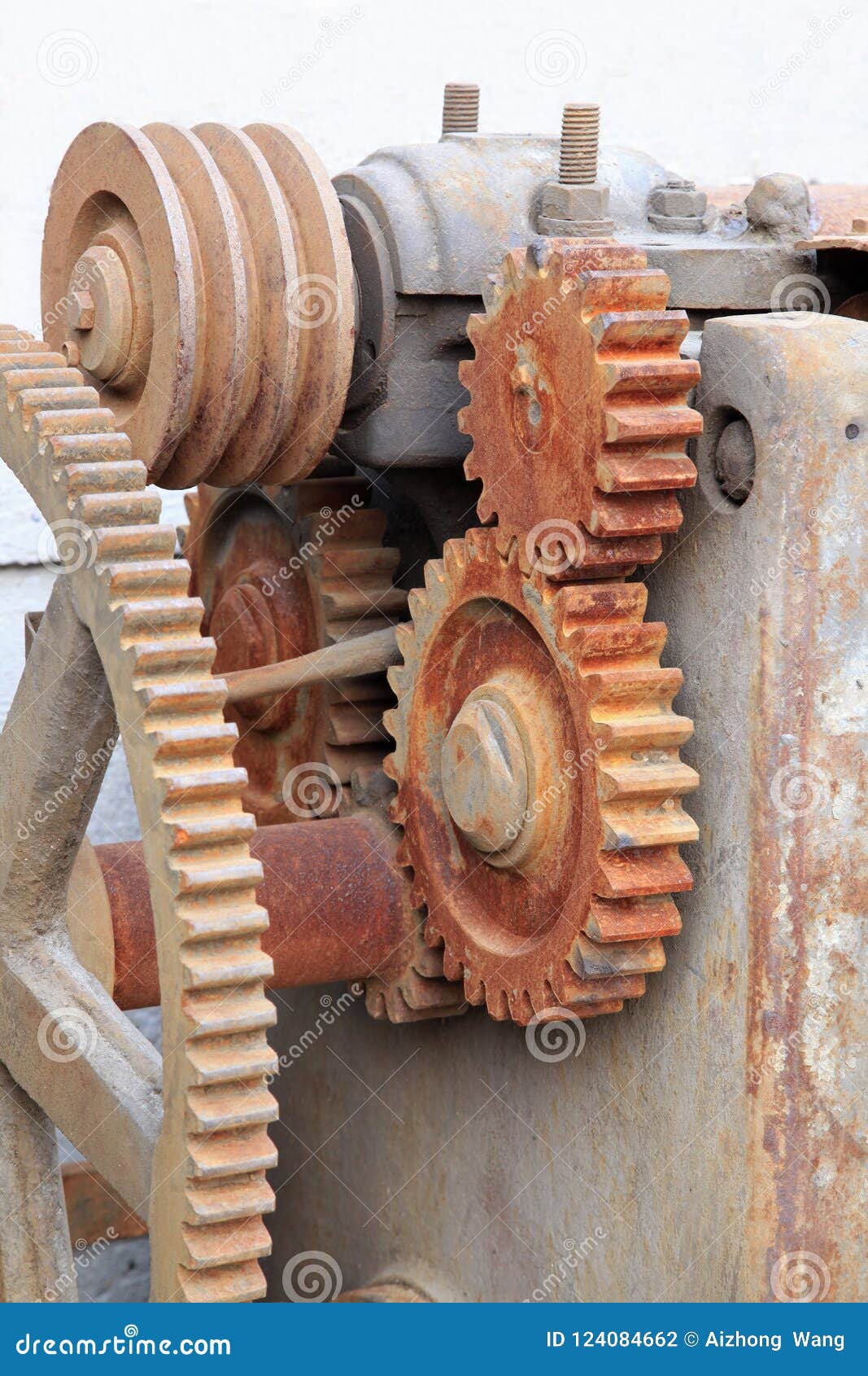 The gears of the rust, stock photo. Image of industrial - 124084662