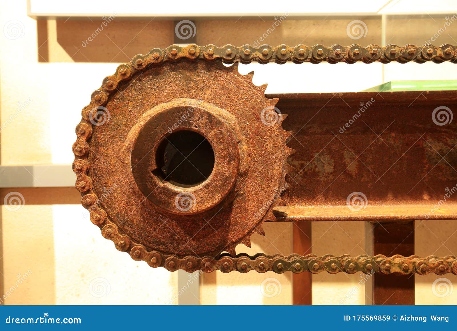The gears of the rust stock image. Image of grunge, motion - 175569859