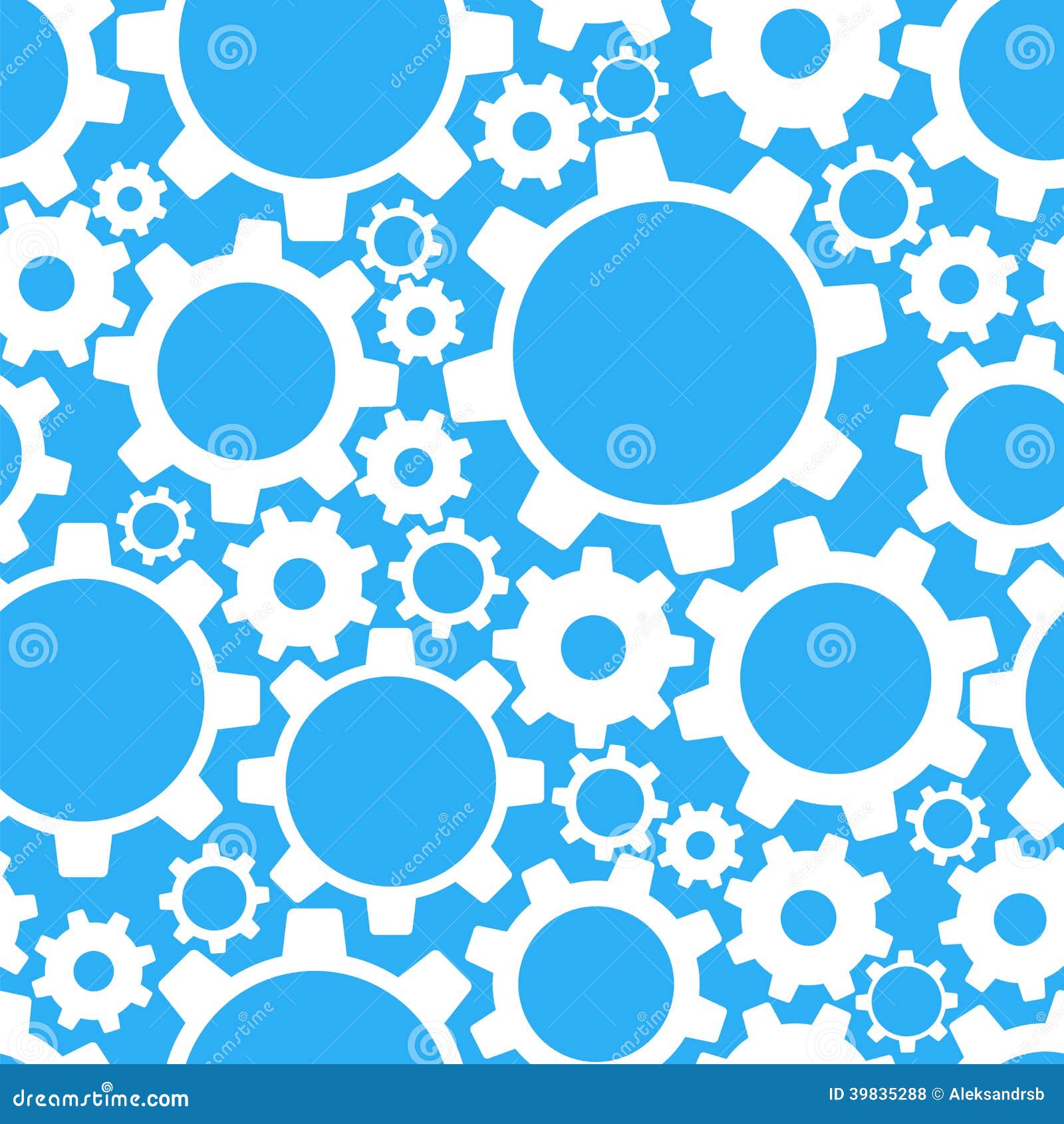 Gears, seamless pattern stock vector. Illustration of engine - 39835288