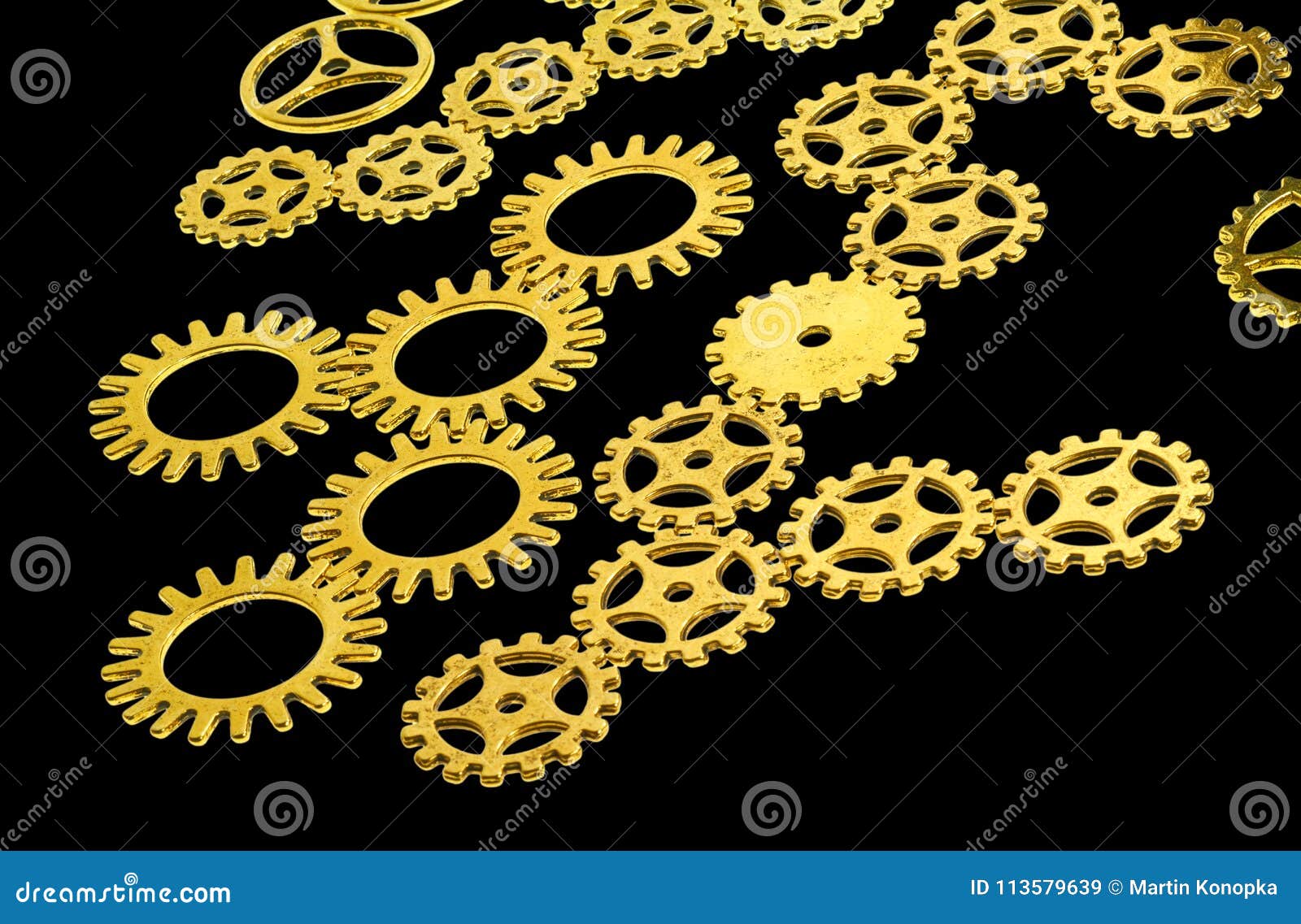 Gears stock image. Image of retro, power, classic, golden - 113579639