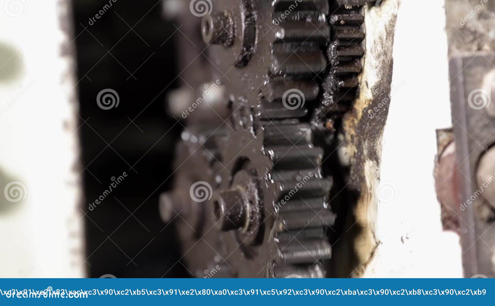 The Gears are Spinning. Start Reliable Engines Stock Video - Video of ...