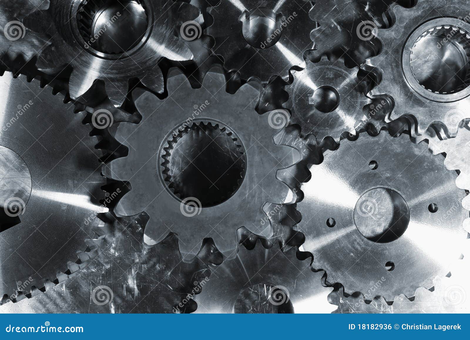 Gears and wheels stock photo. Image of pinion, machinery - 18182936