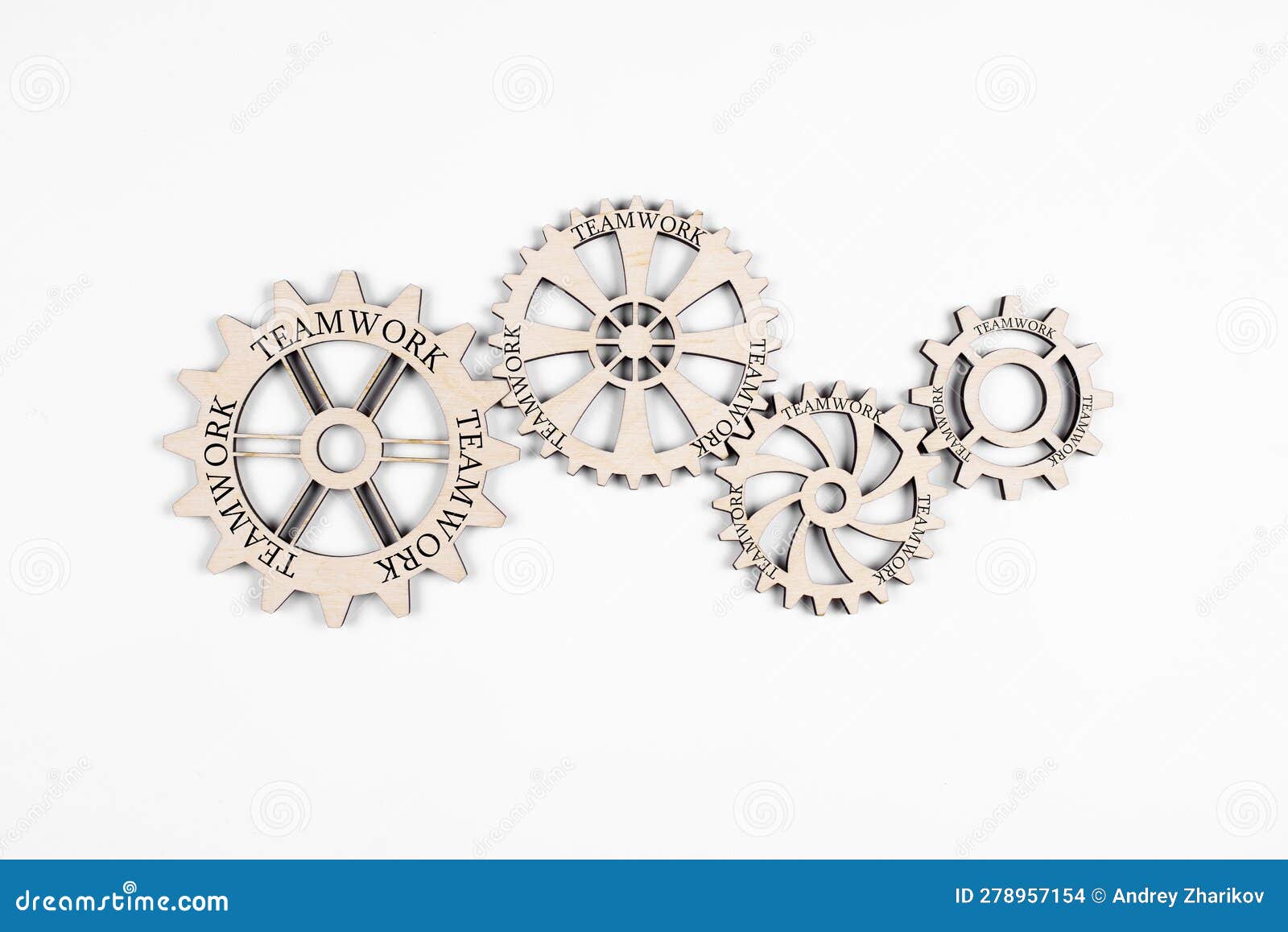 Gears. Wheels in Interaction. Cooperation Team Work Stock Photo - Image ...