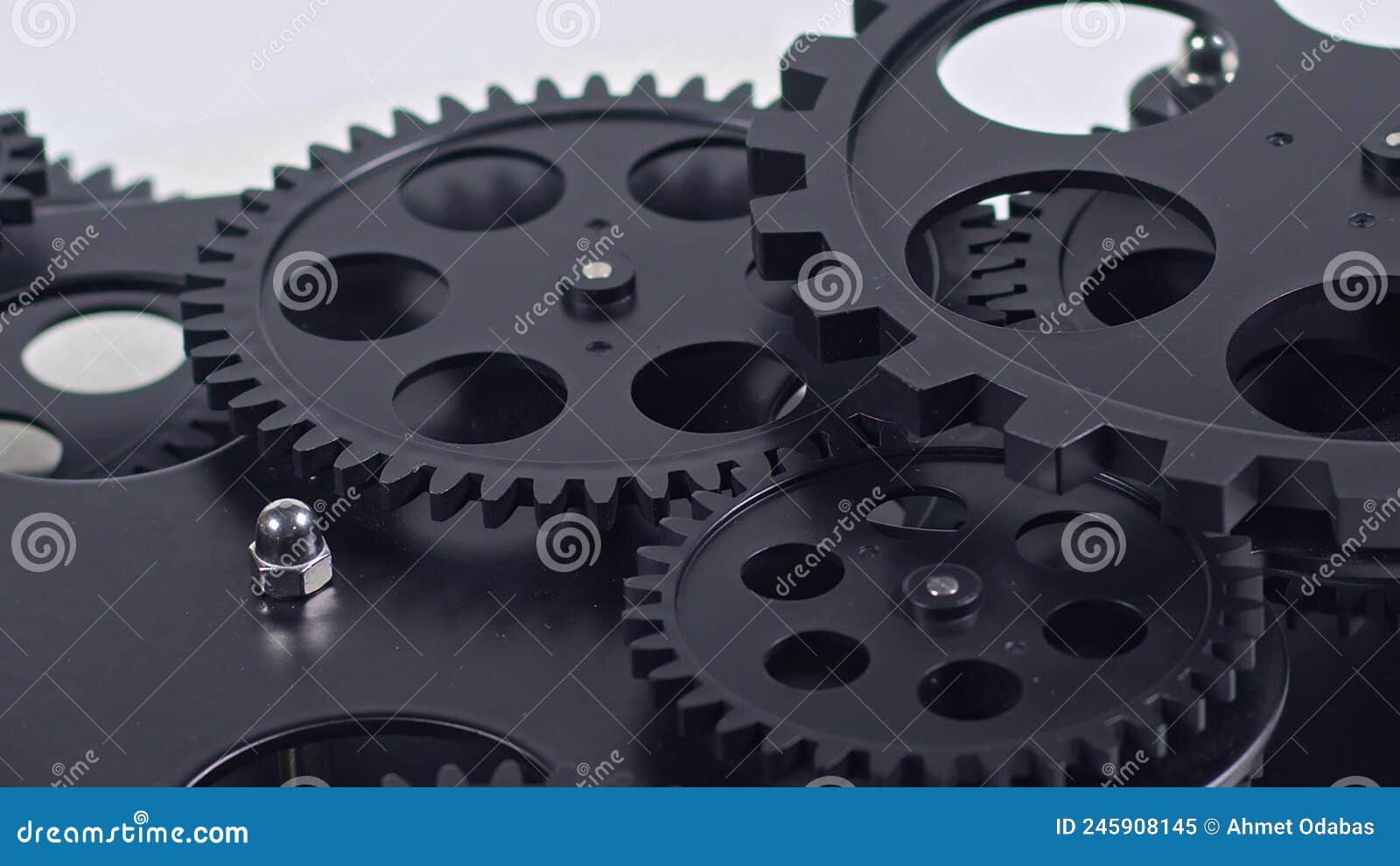 Gears Working Perfectly in Teamwork and Responsibility Stock Video ...