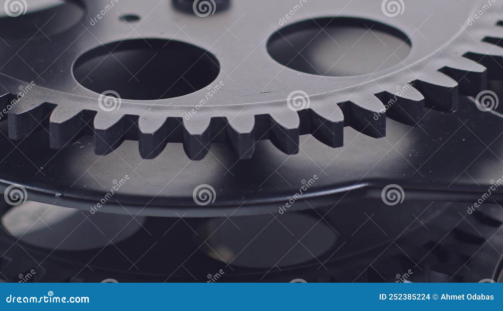 Gears Working Perfectly in Teamwork and Responsibility Stock Footage ...