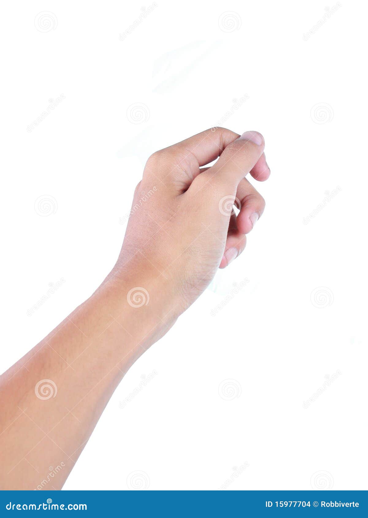 Gebaar Dat Van Hand Iets Geeft Stock Foto - Image of mededeling, wapen ...