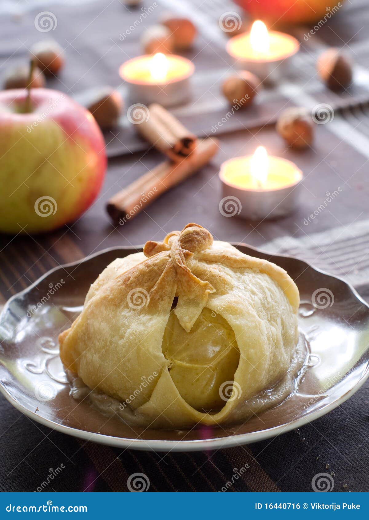 Gebakken Appel stock foto. Image of eten, gebakken, baksel - 16440716