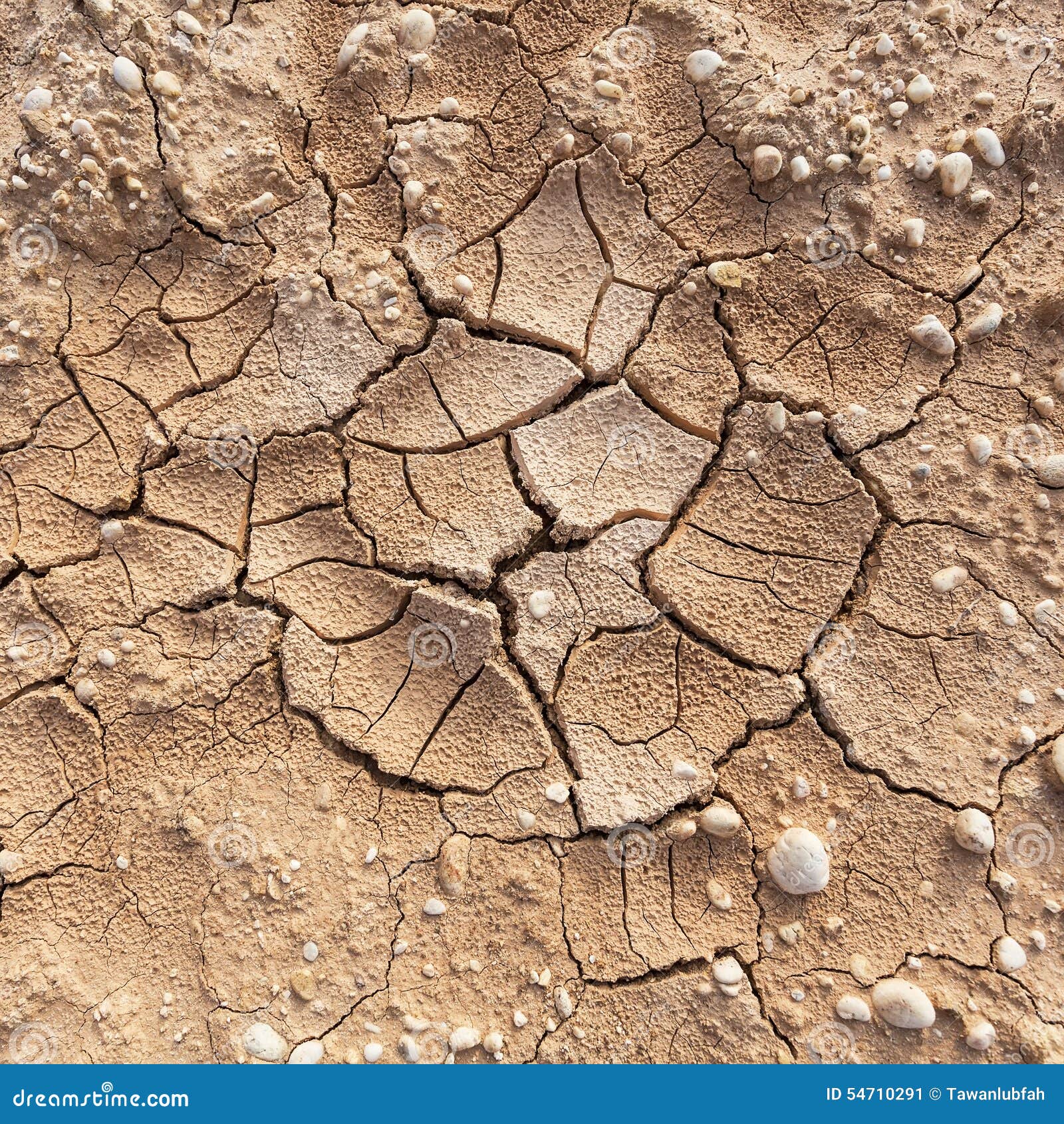 Gebarsten Kleigrond in Het Droge Seizoen Stock Afbeelding - Image of ...