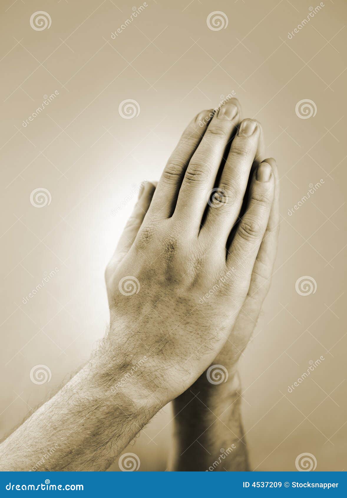 Gebed stock afbeelding. Image of geloof, handen, bidden - 4537209