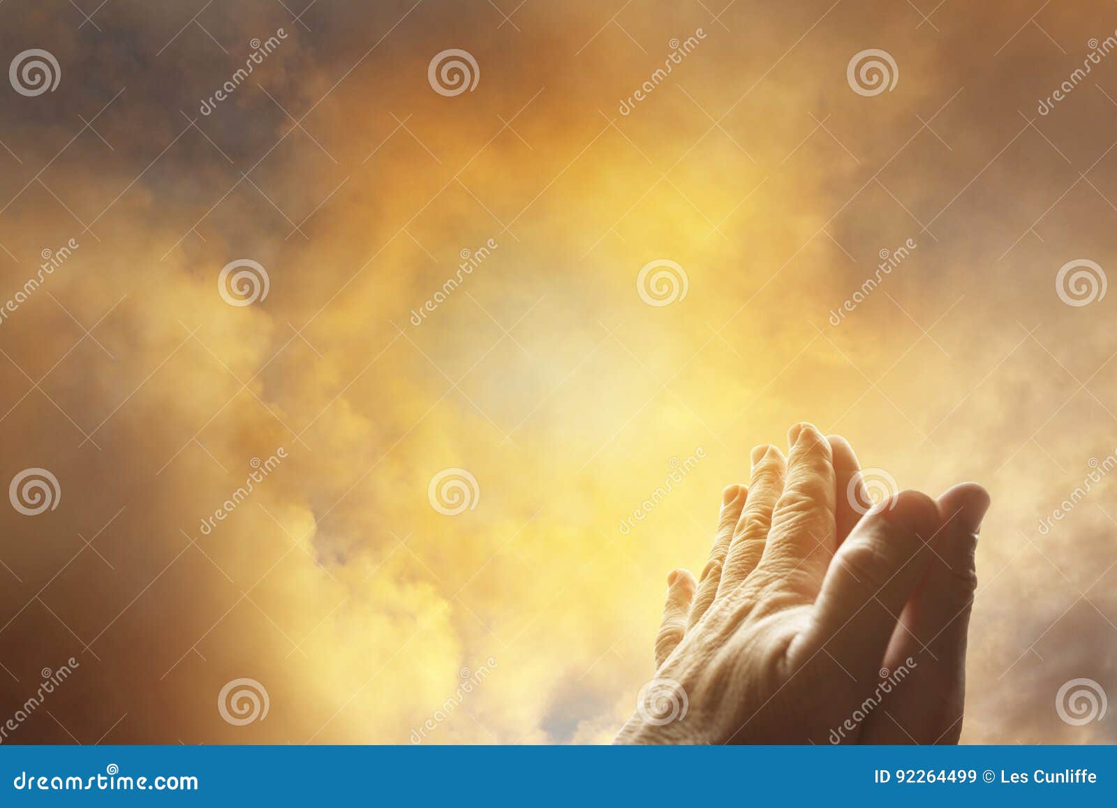 Gebed stock afbeelding. Image of bidden, christendom - 92264499