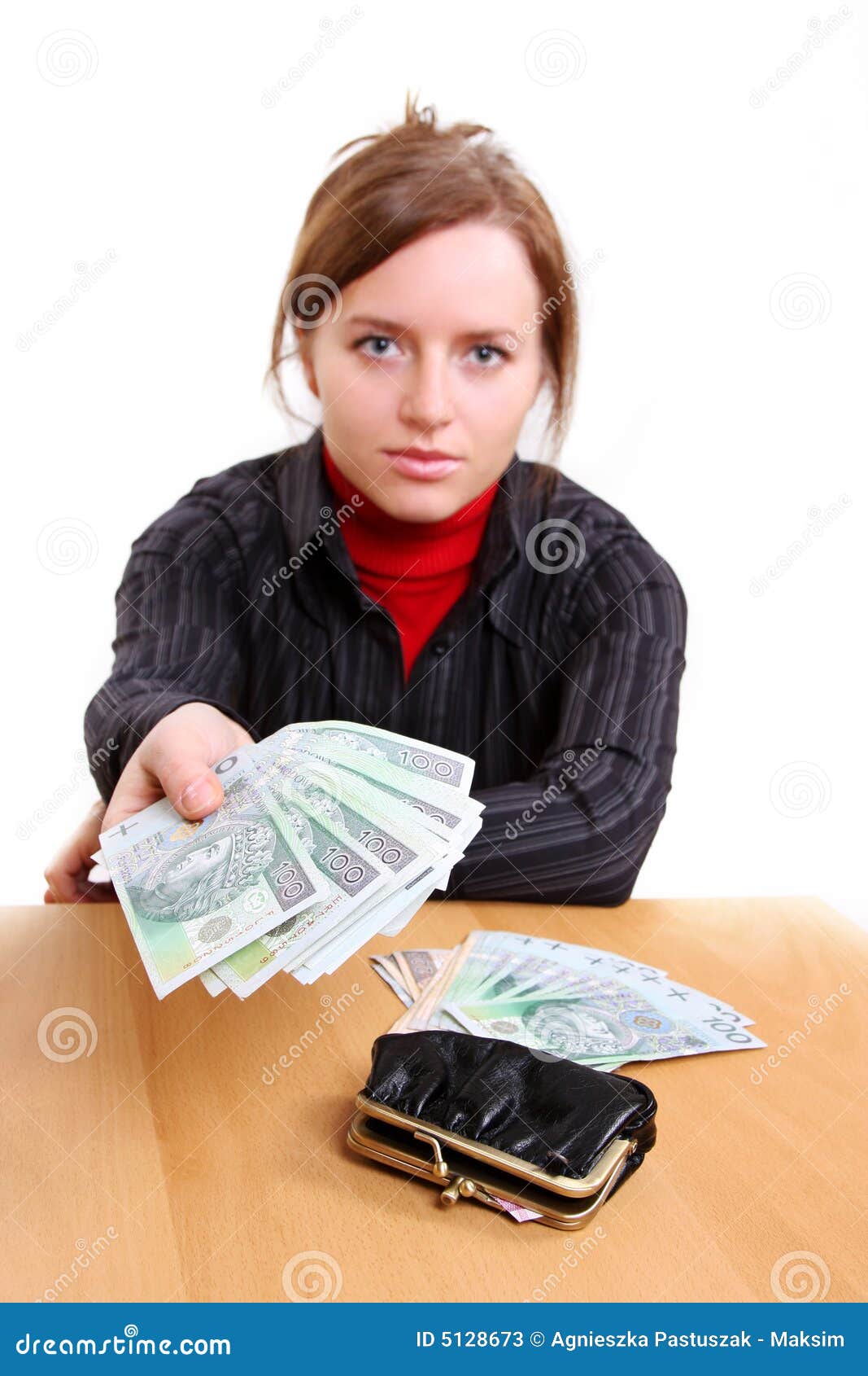 Geben Des Geldes Bild. Bild: 5128673
