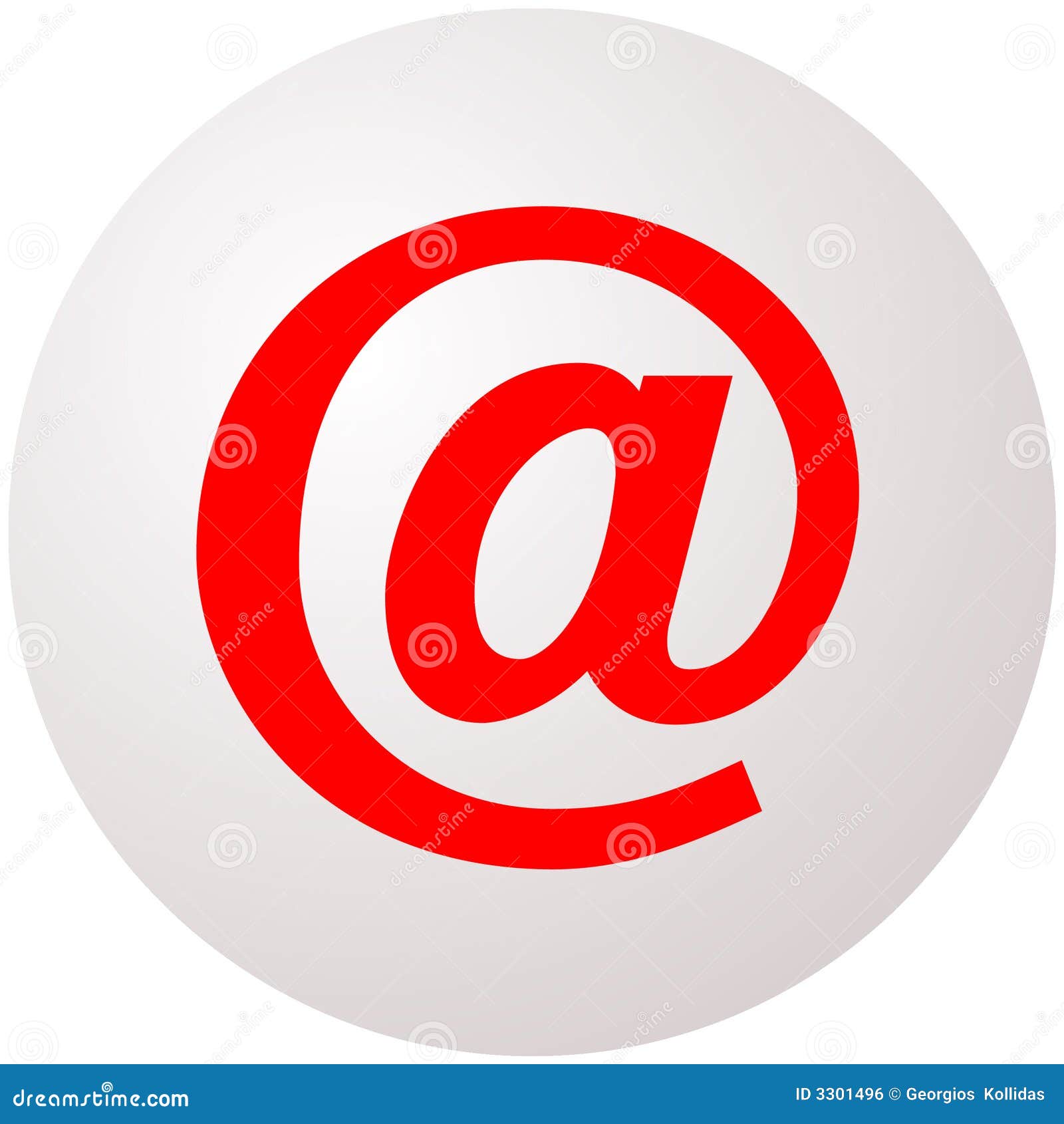 Gebied Het E-mail Van Het Symbool Stock Illustratie - Illustration of ...