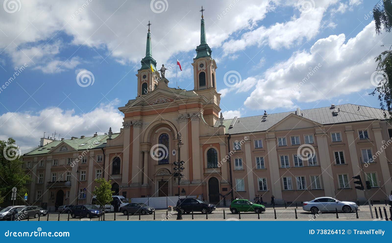 Gebiedskathedraal Van Het Poolse Leger Stock Foto - Image of gebied ...
