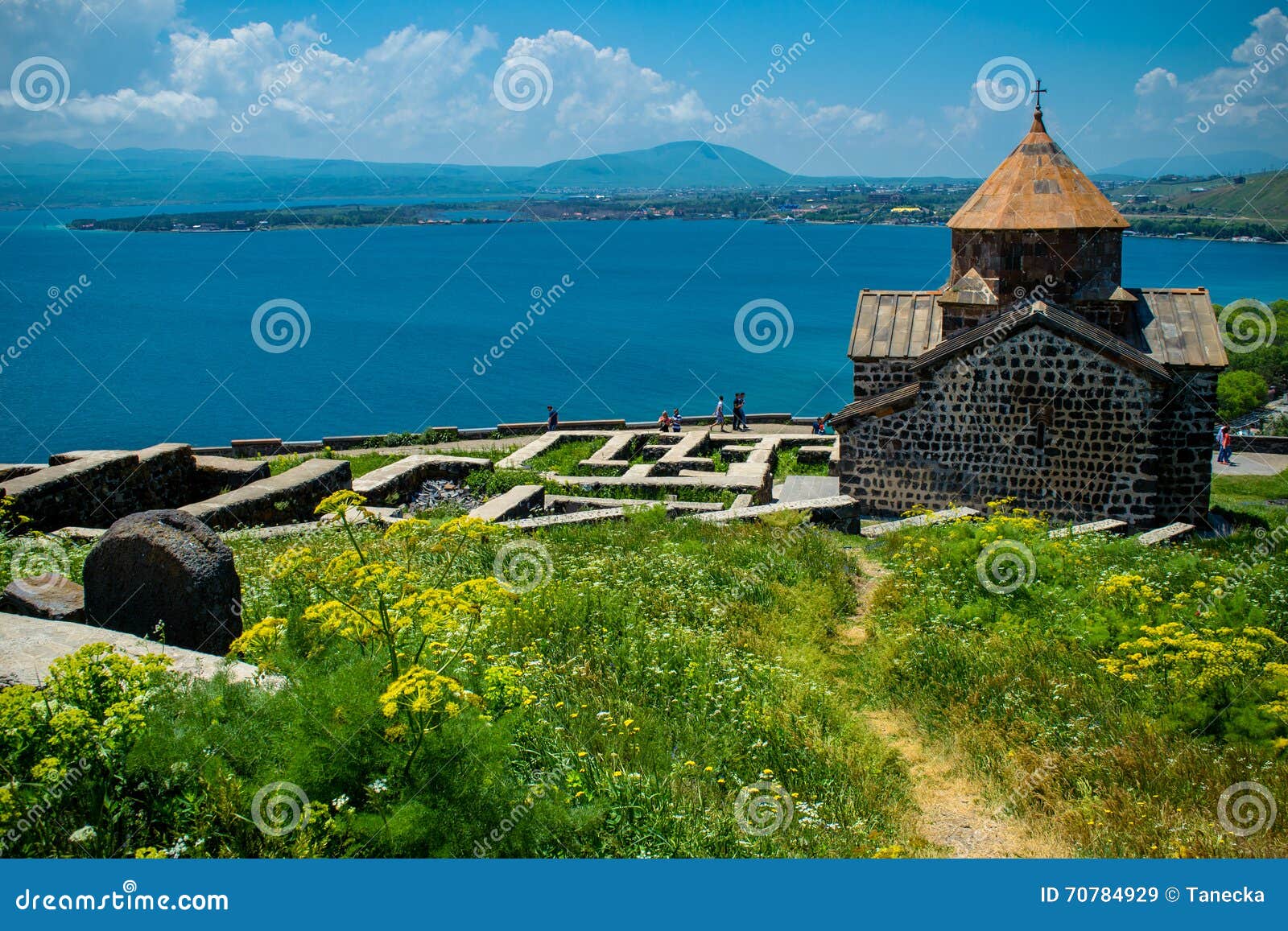 Gebiet Sevanavank-Kloster Auf Sevan See, Armenien Stockbild - Bild von ...
