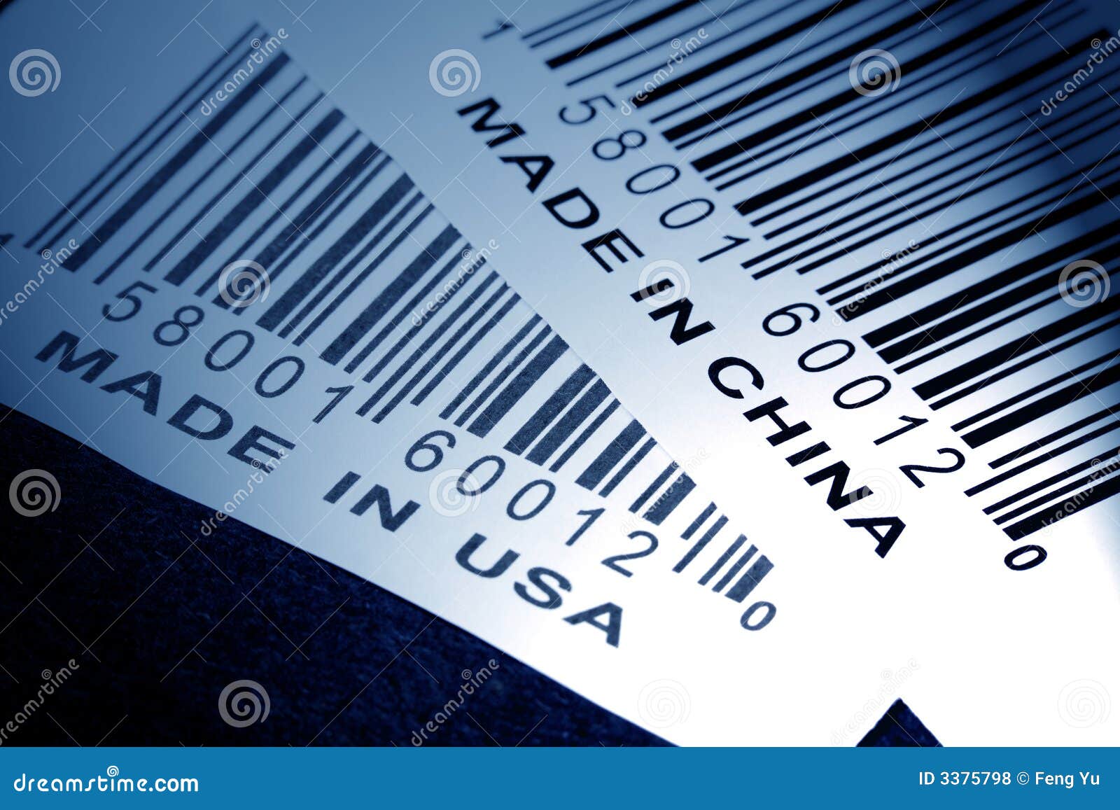 Gebildet in China Oder in USA Stockfoto - Bild von marke, code: 3375798