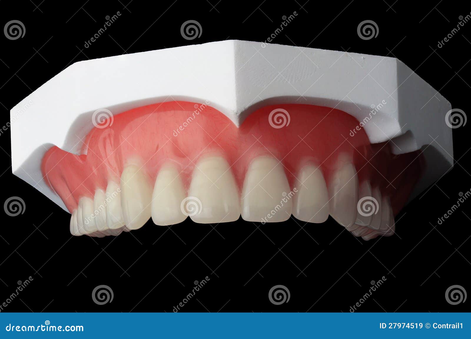 Gebit stock afbeelding. Image of schoon, vervangmiddel - 27974519