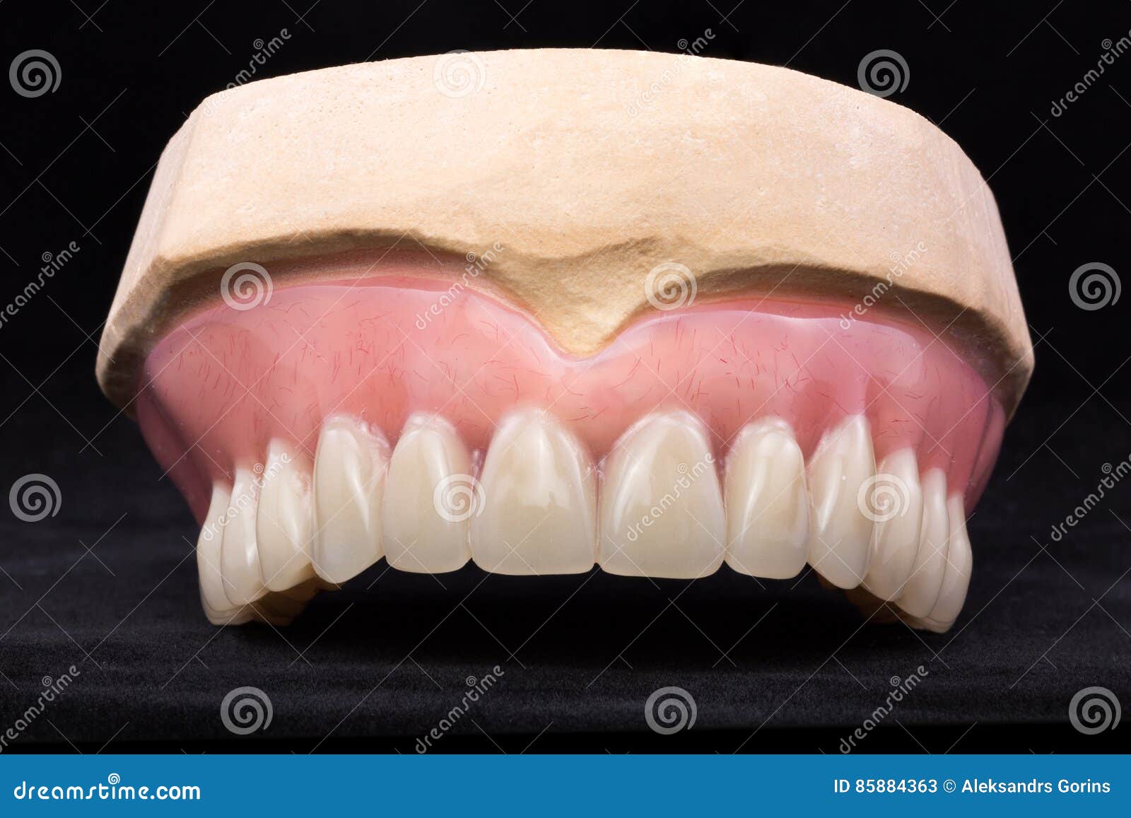 Gebit stock afbeelding. Image of prothetisch, paar, schoon - 85884363